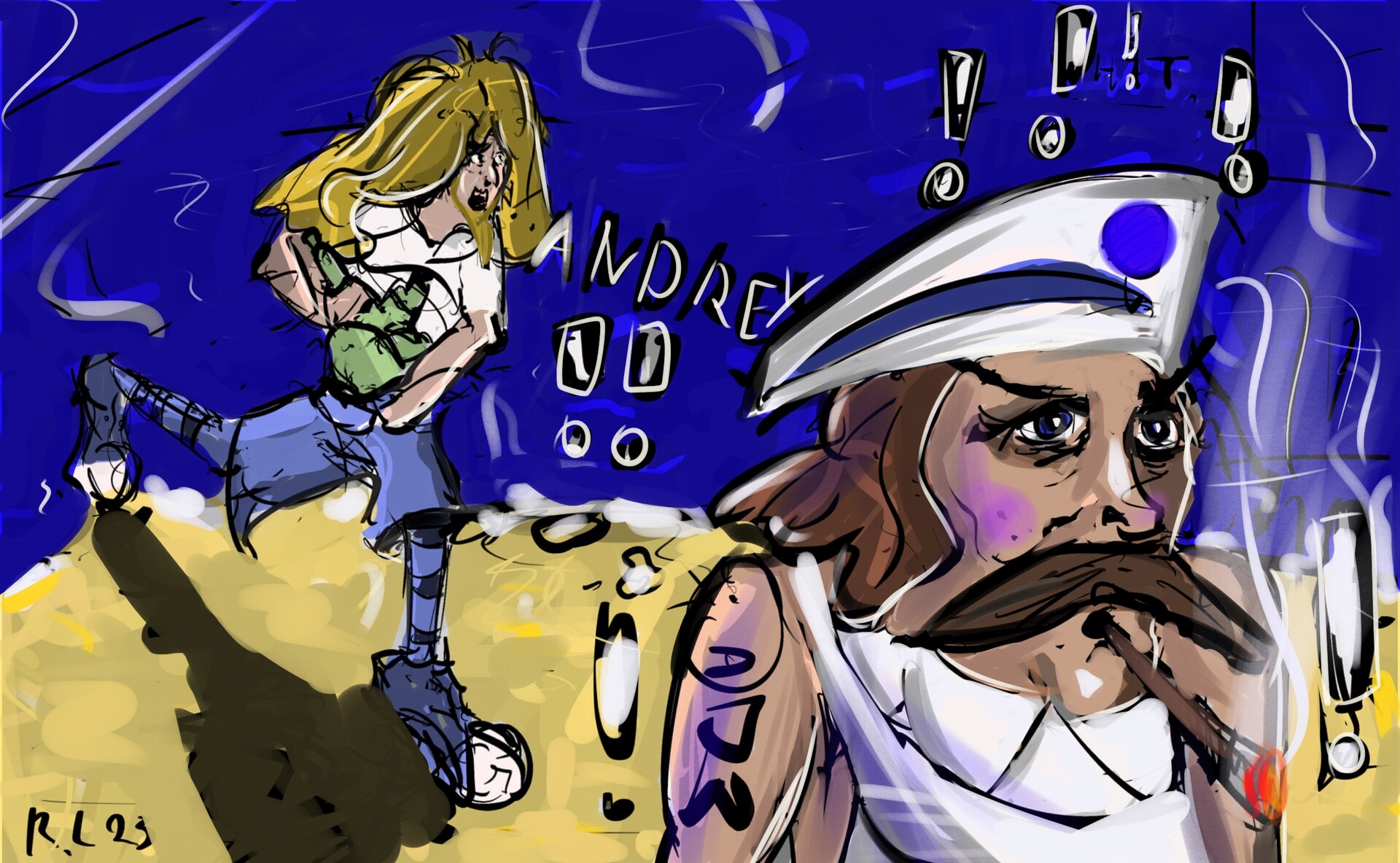 ArtStation - Russian sailors