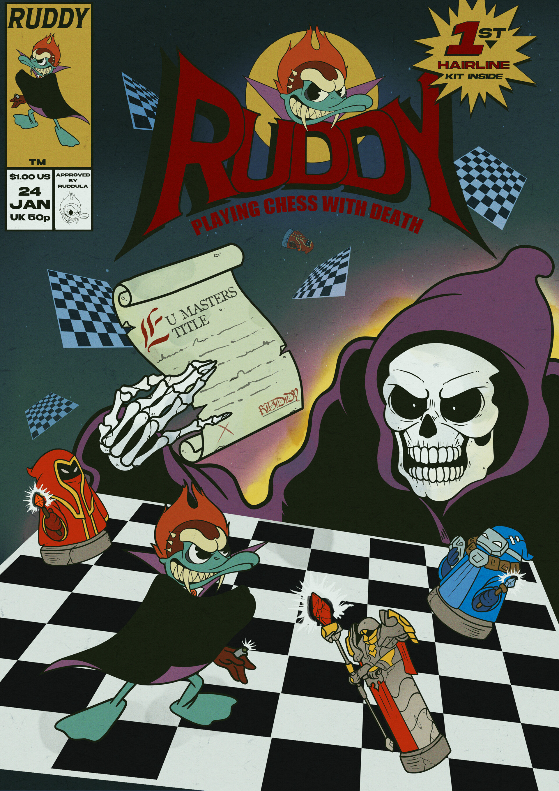 ArtStation - TEAM RUDDY COVER ART