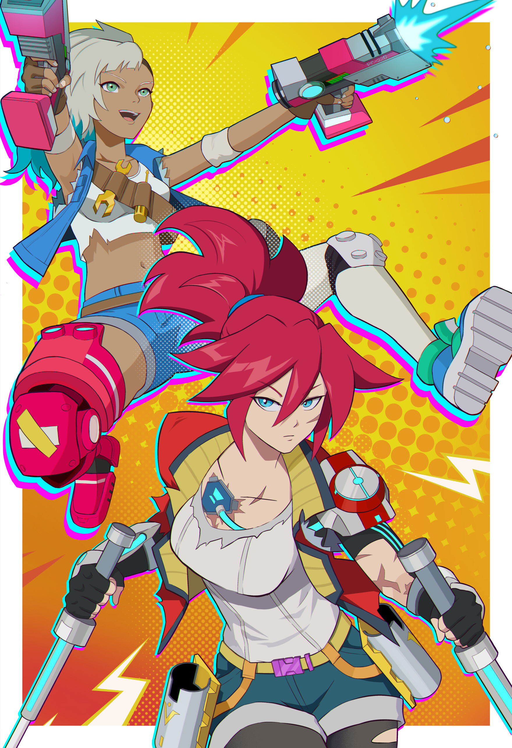 ArtStation - Hi Fi Rush: Peppermint & Korsica