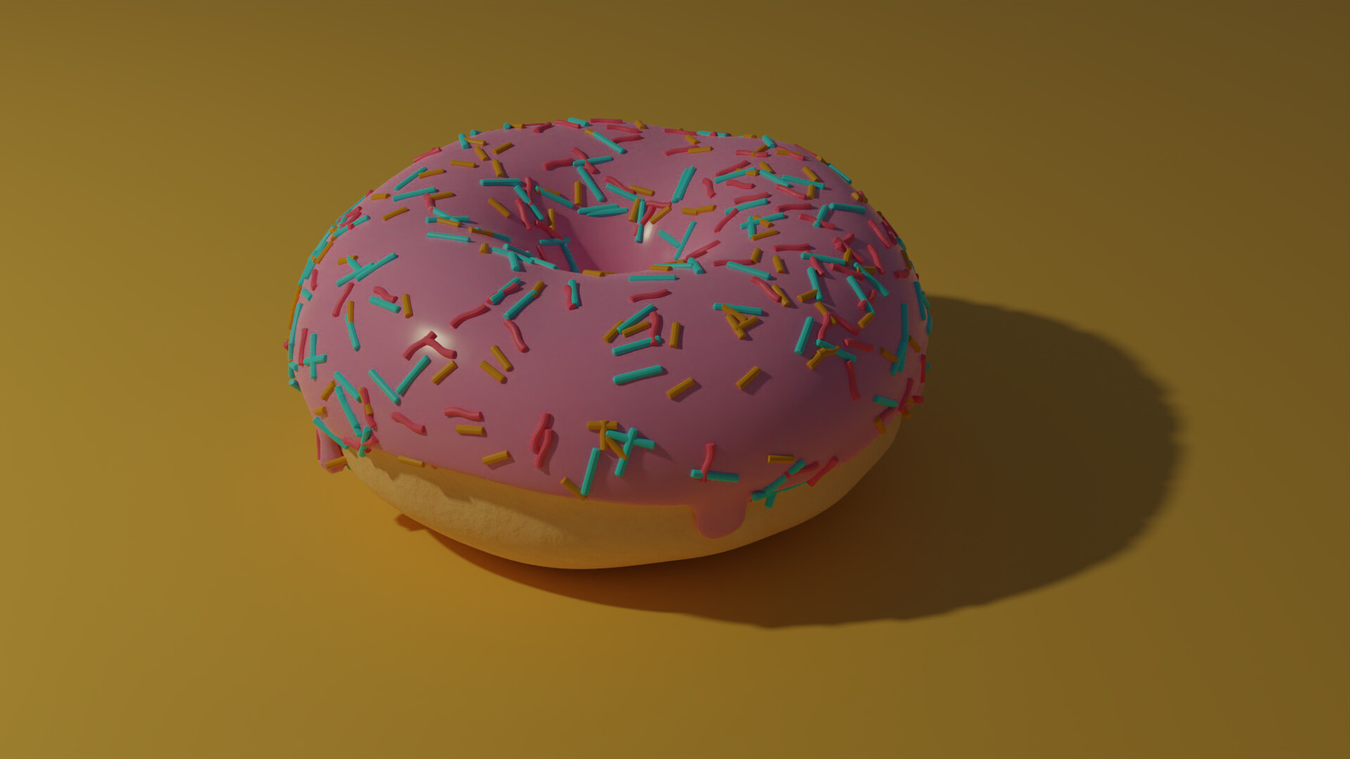 ArtStation - 3D DOUGHNUT