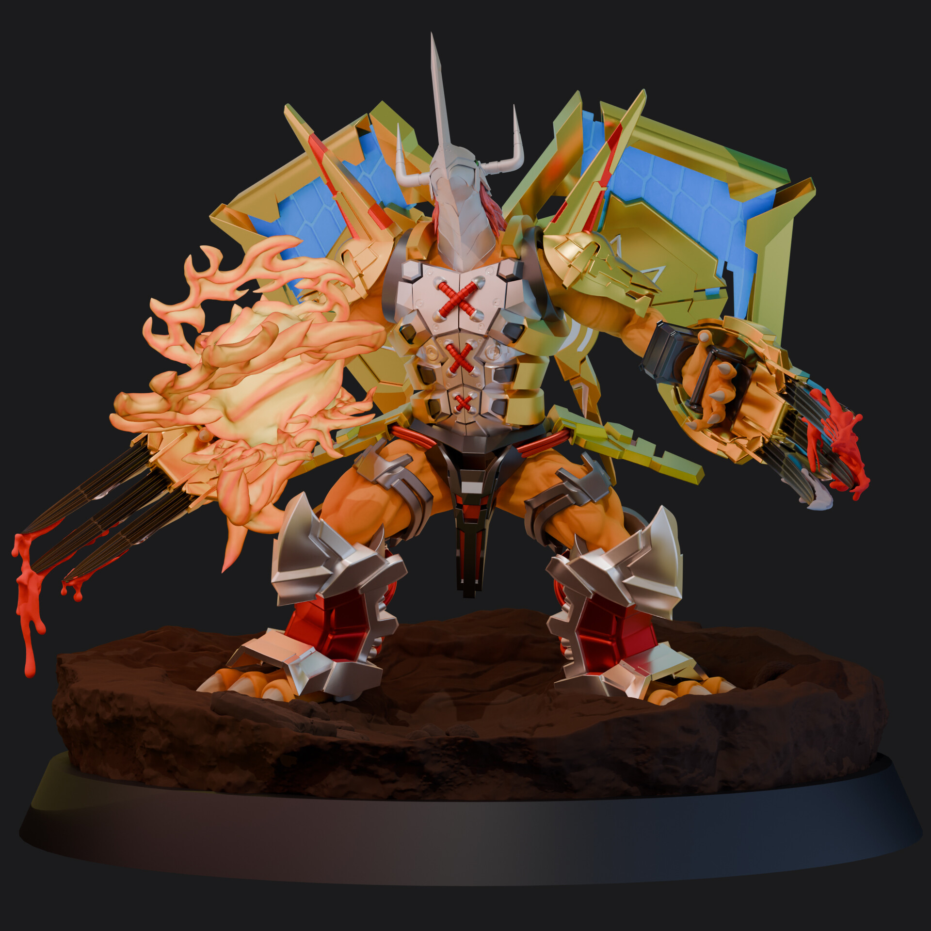 ArtStation - Wargreymon