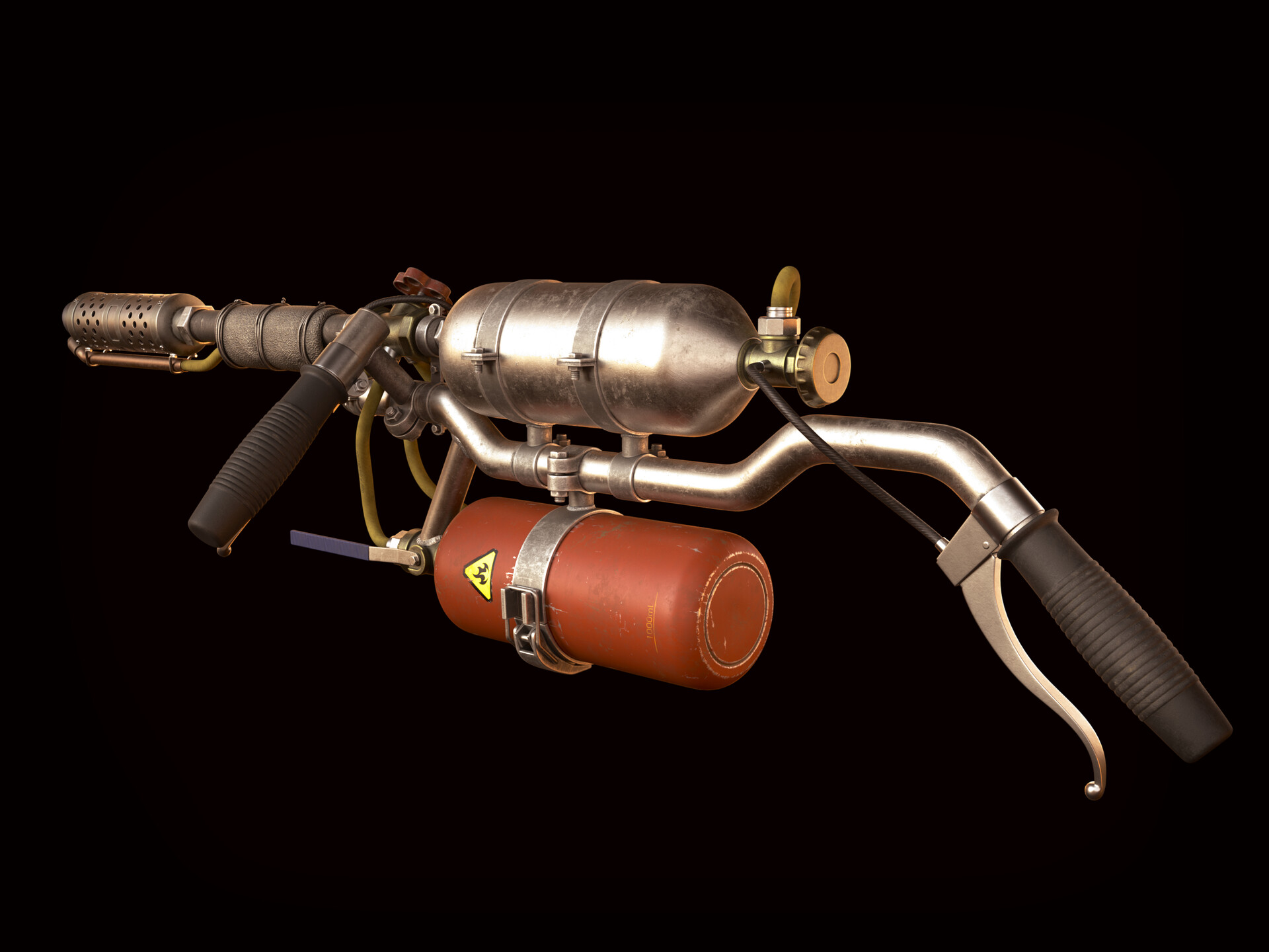 Shalton Correya - Flamethrower Post Apocalyptic