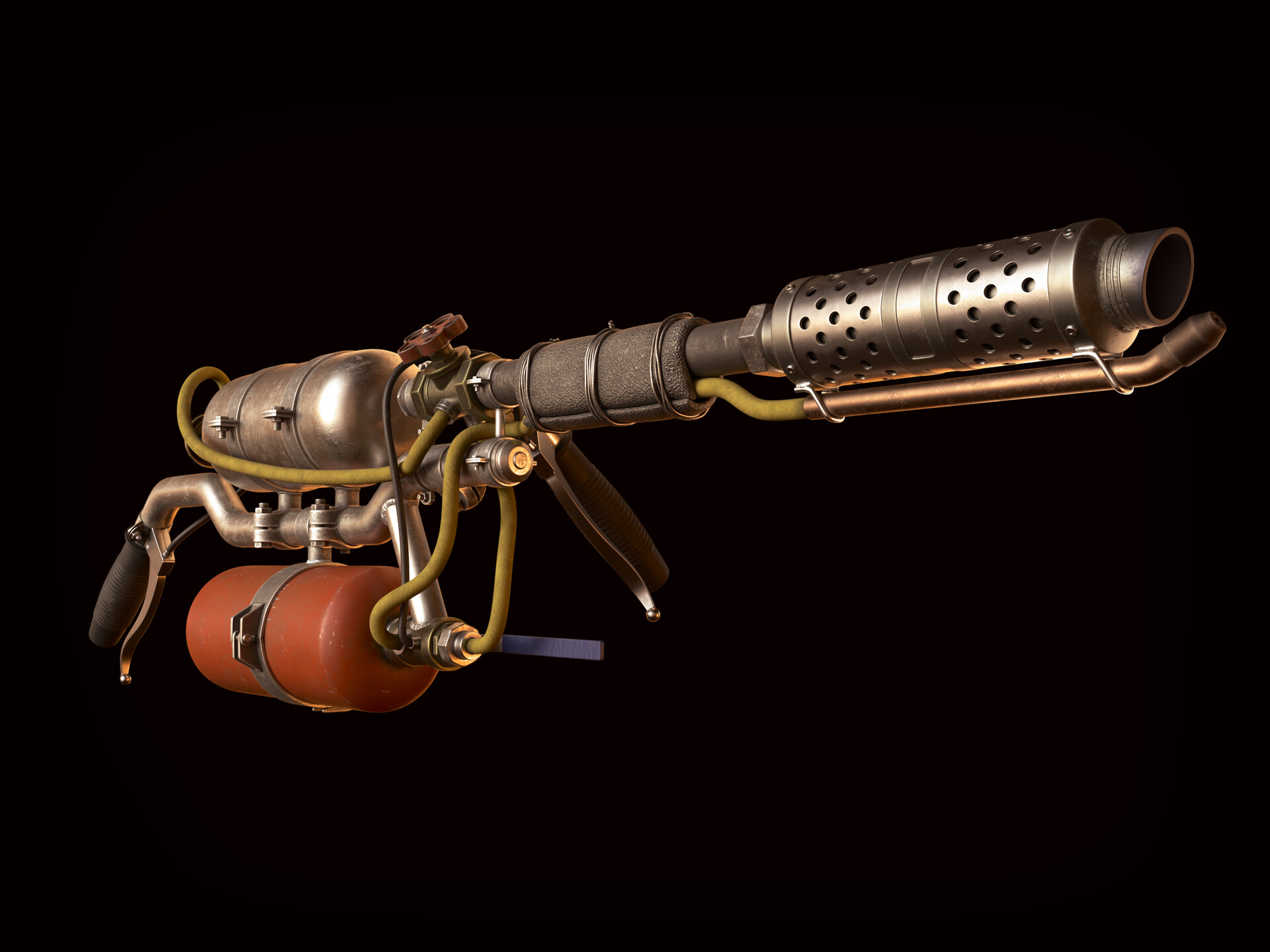 Shalton Correya - Flamethrower Post Apocalyptic