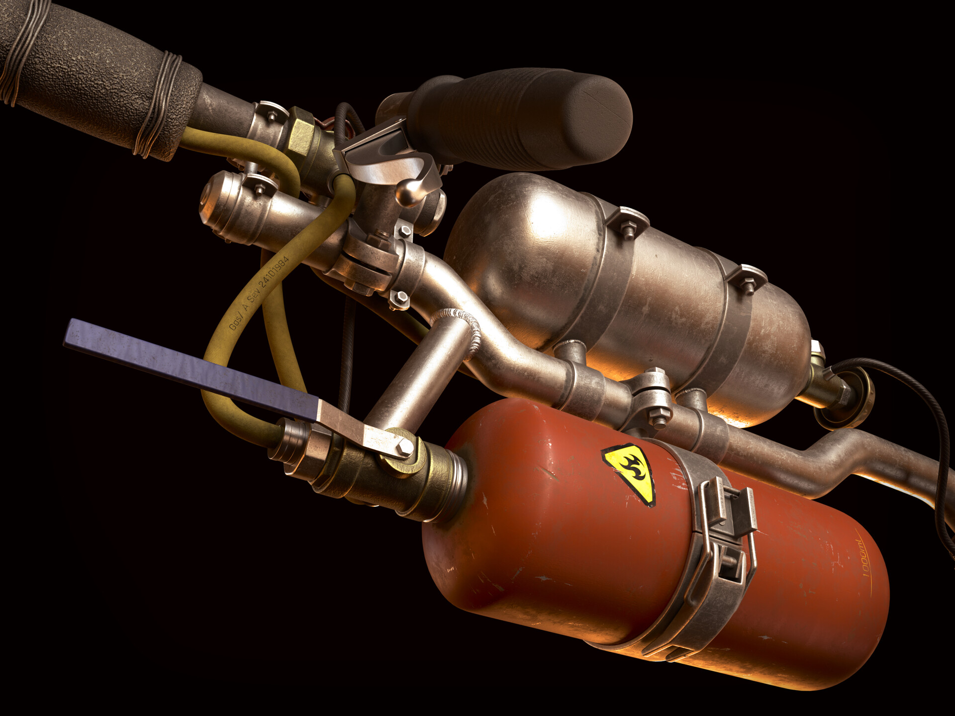 Shalton Correya - Flamethrower Post Apocalyptic