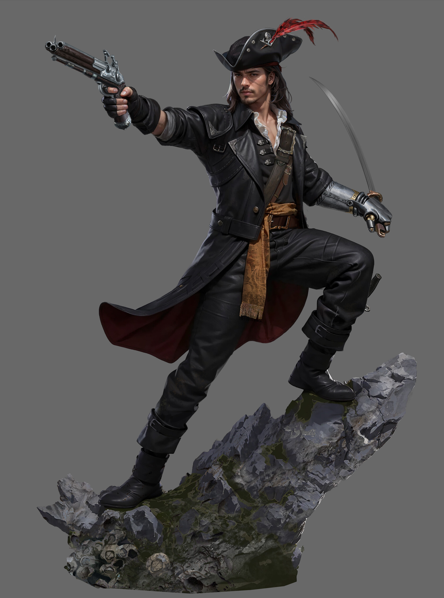 ArtStation - pirate hunter