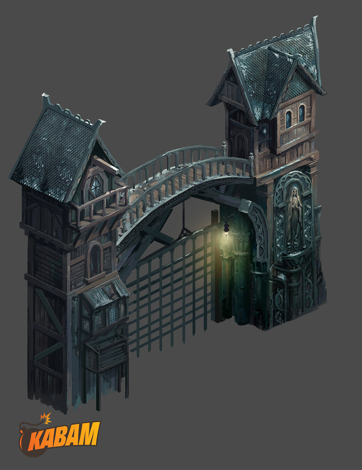 ArtStation - Lake town-Gate