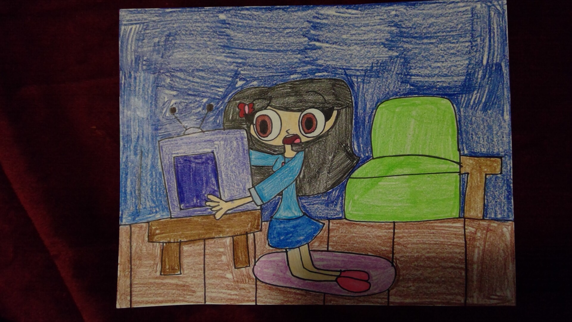 ArtStation - Bud, How did you get in the TV?!