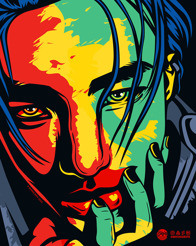 ArtStation - Hwang Hyunjin (Stray Kids) Fanart