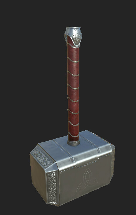 ArtStation - THOR Hammer