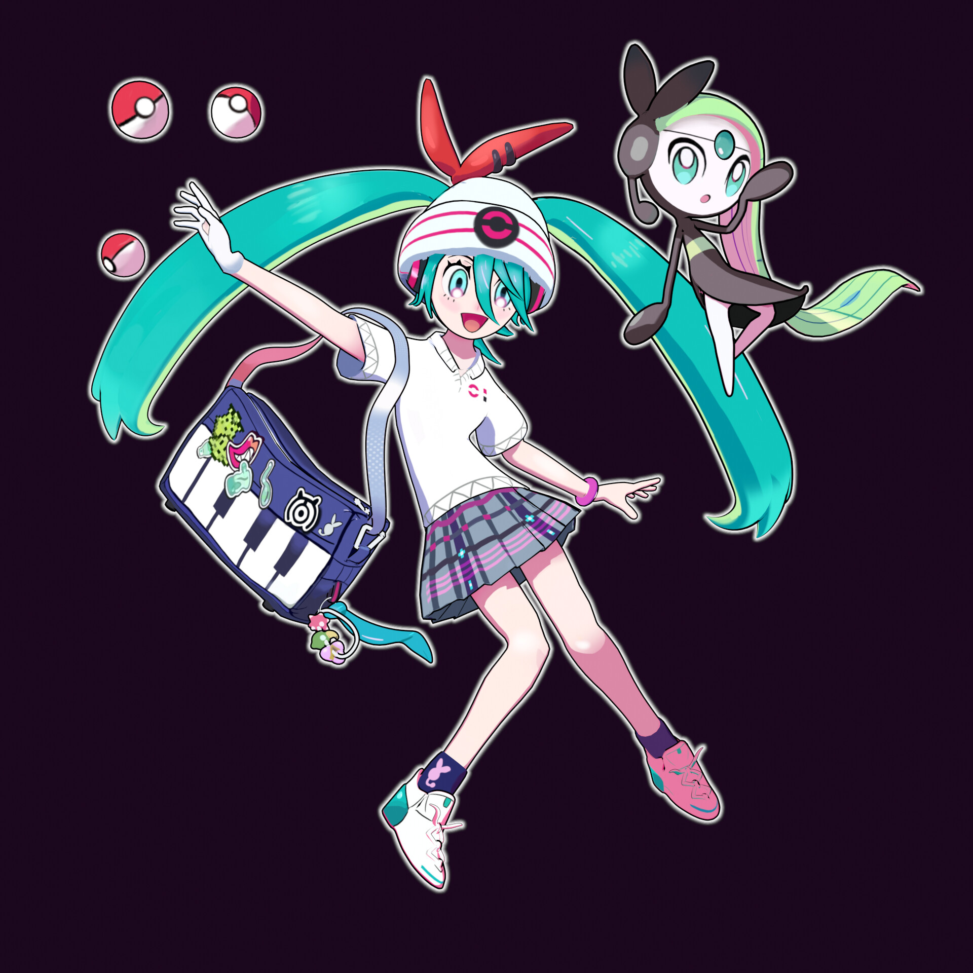 ArtStation - Psychic Pokémon Miku in 3d