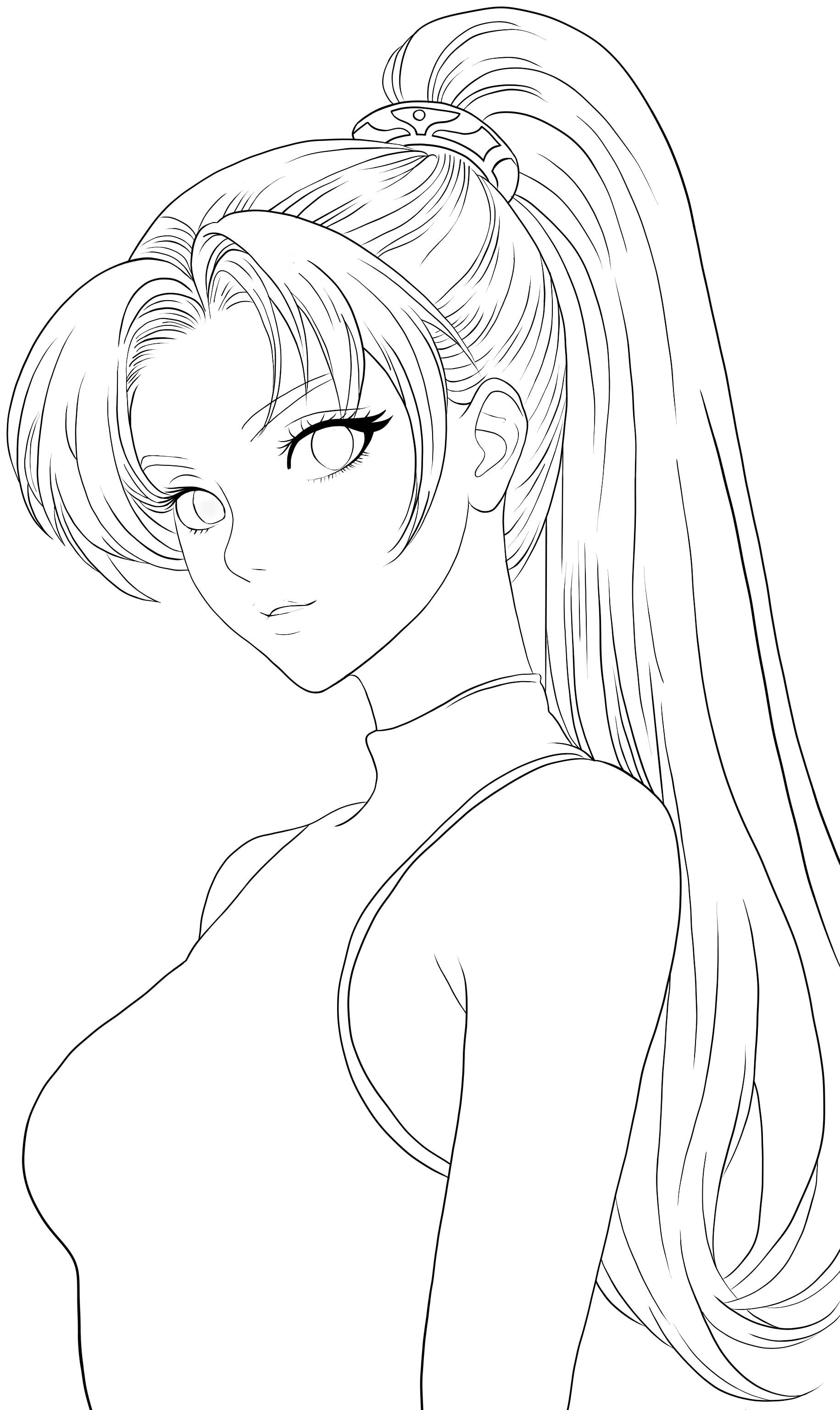 how to draw lyn fire emblem