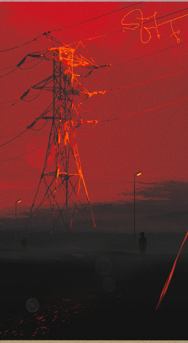 ArtStation - inferno reflections III