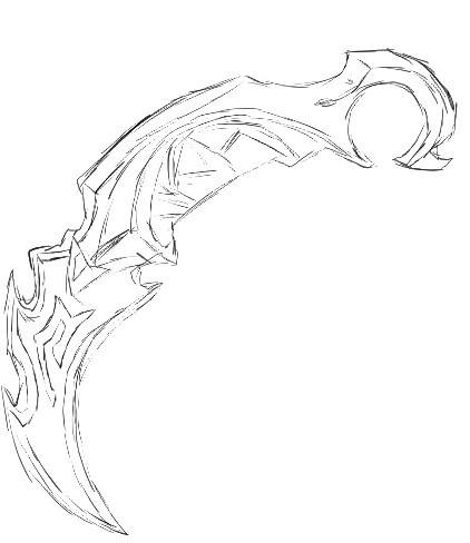 karambit concept art