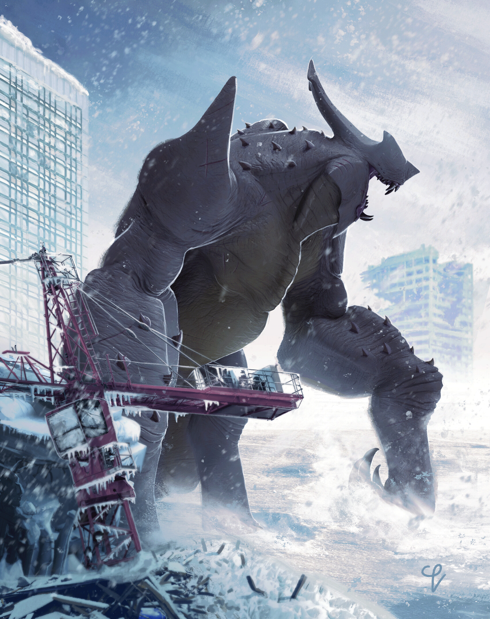 ArtStation - SHEIK vs WRAITH - Model Kit Cover Art