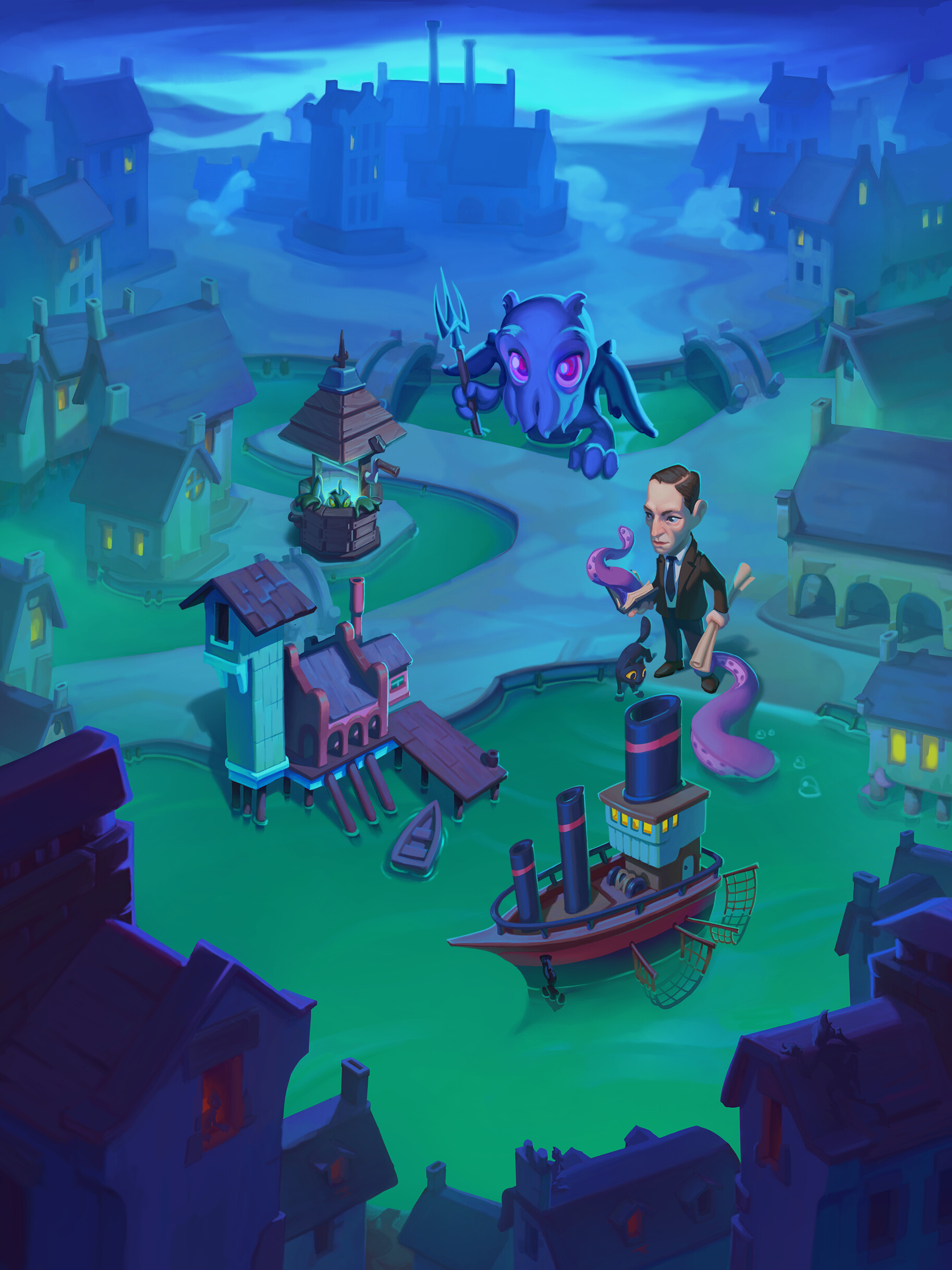 ArtStation - More projects for Qmobi