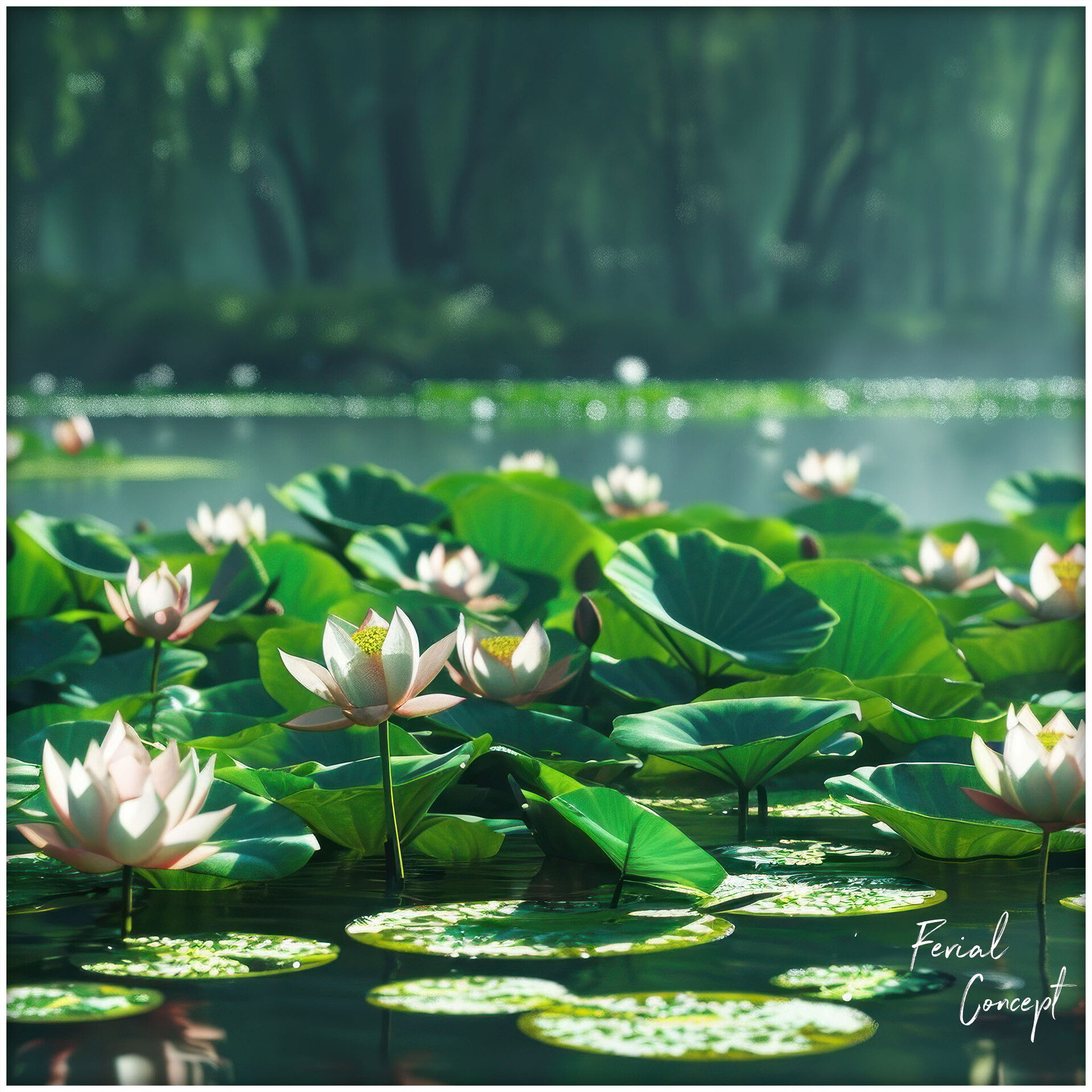 ArtStation - 🔹220 Lotus Pond Environment Concept Reference Image Pack v ...