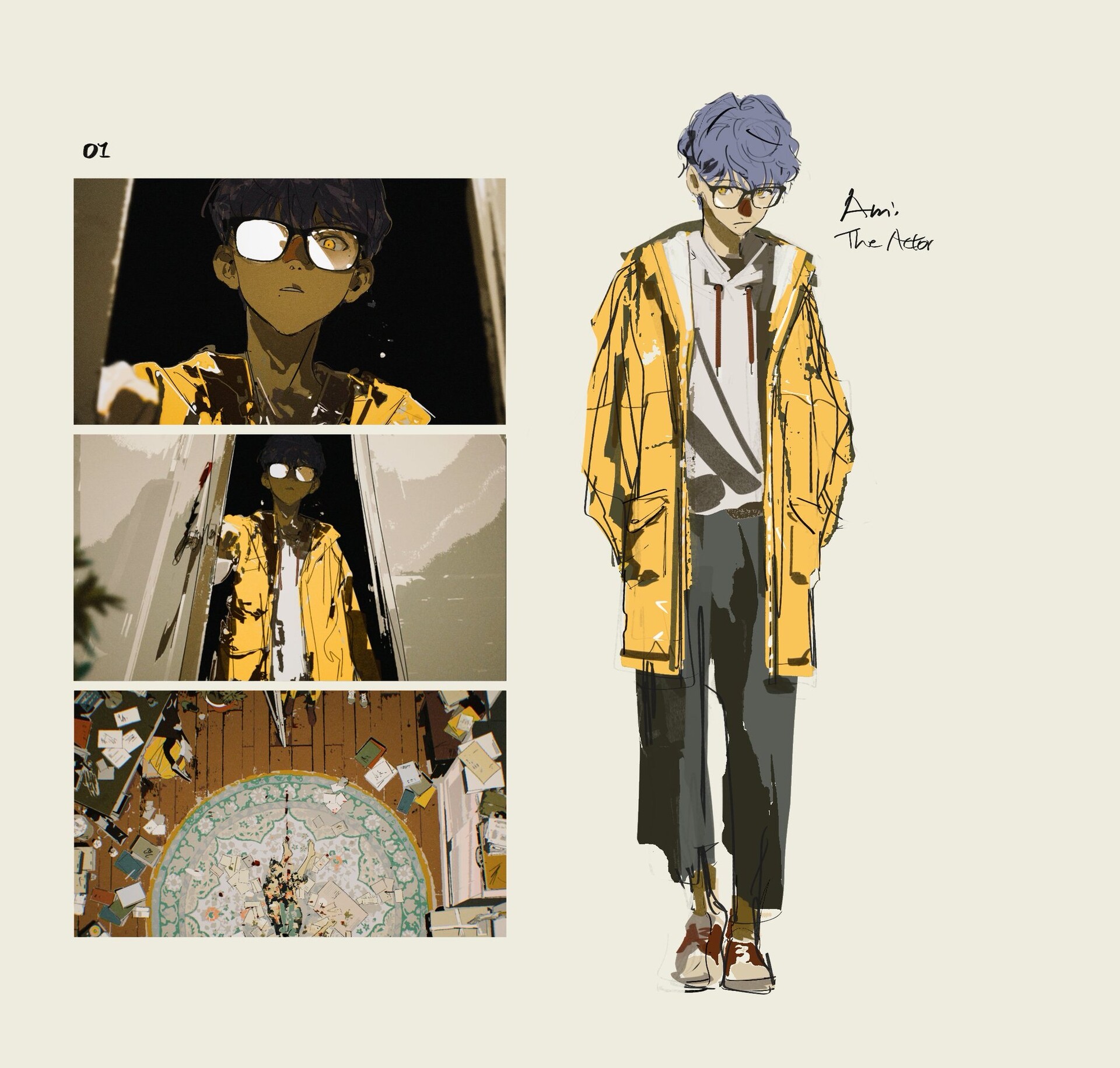 Sheya - character design for the first scene