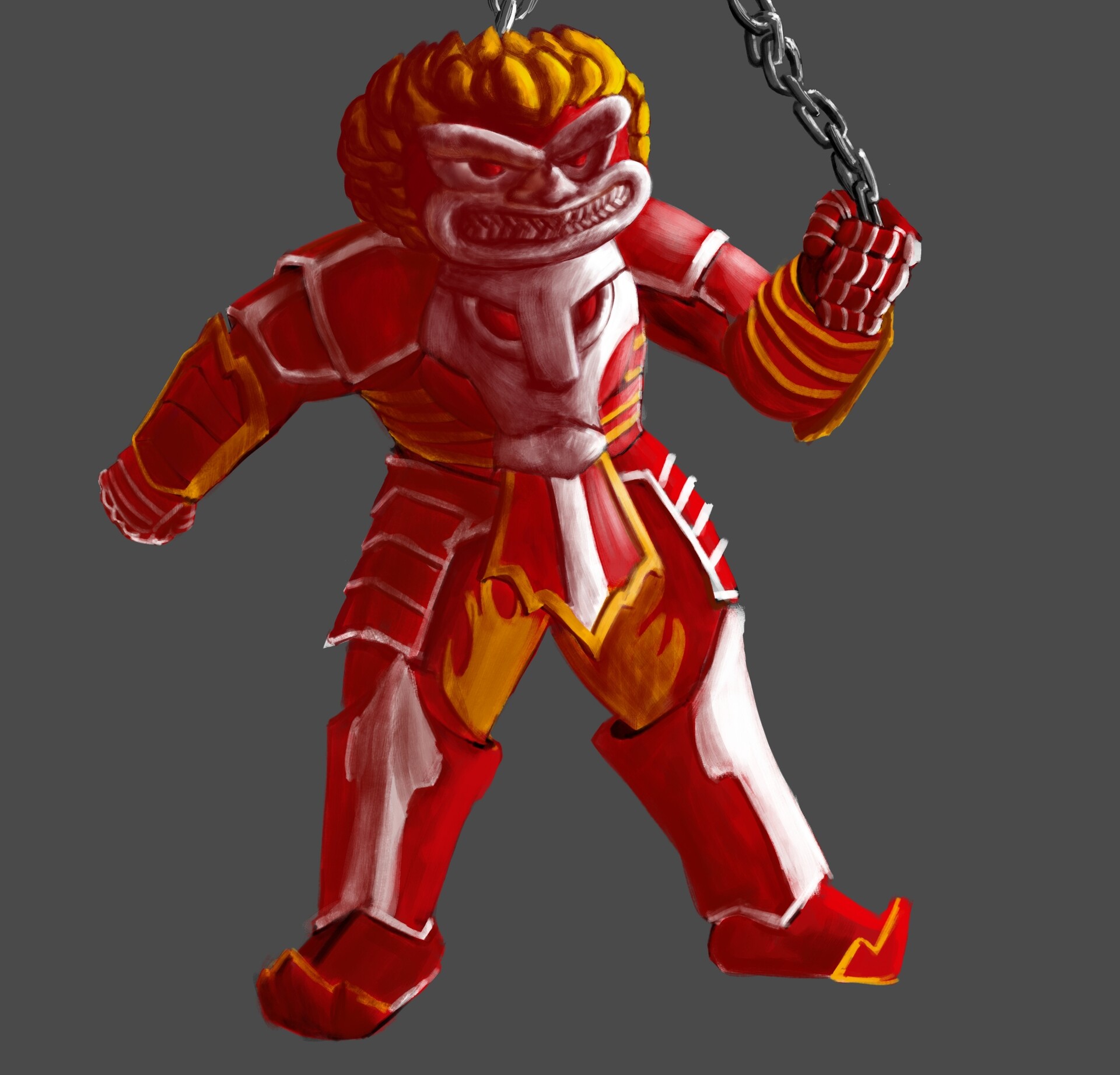 ArtStation - Video game enemy