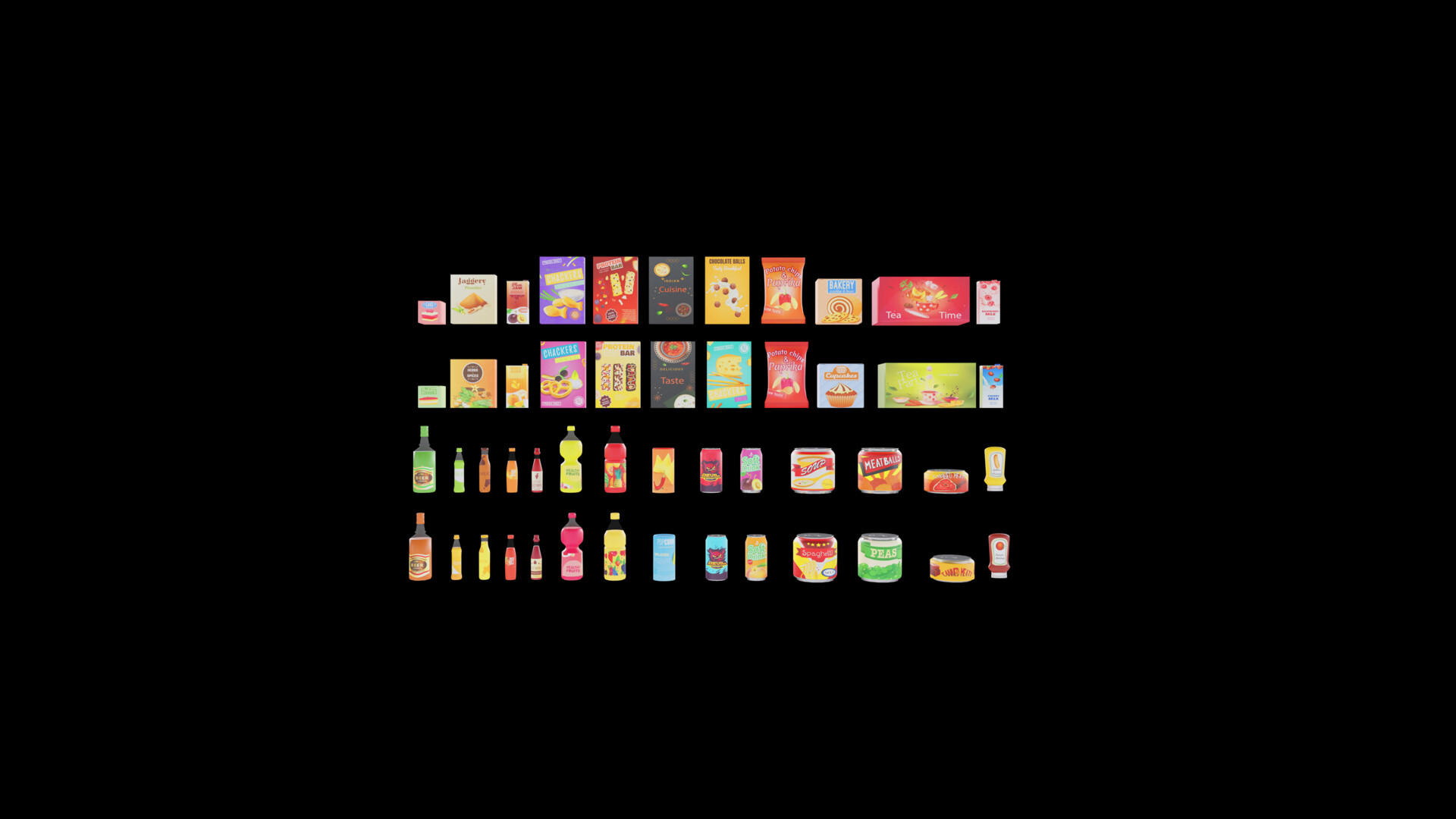 ArtStation - Store Items For Mobile Game