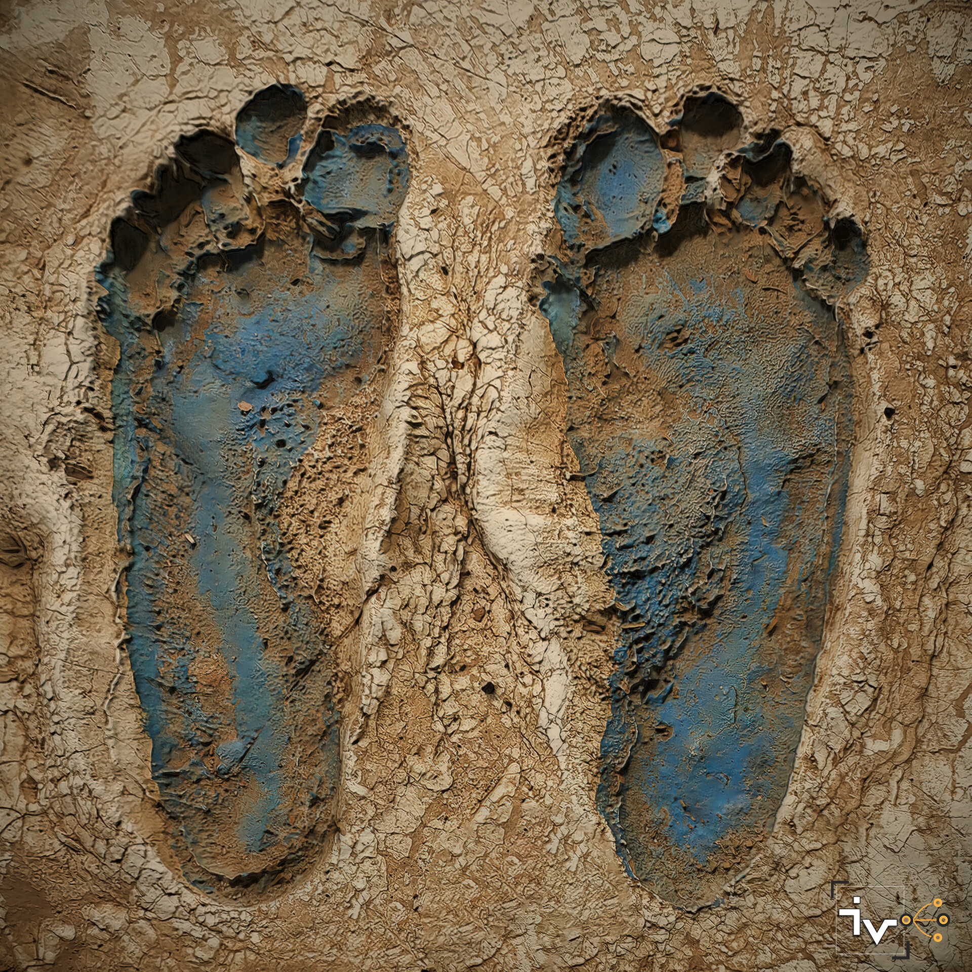 Ishan Verma - Footprint Tile - 4K Scan