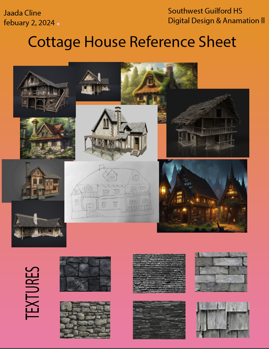 ArtStation - Fantasy Cottage