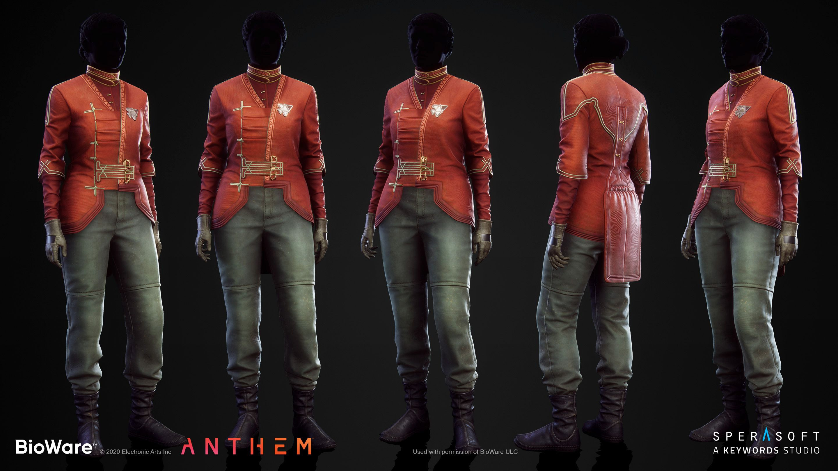 Sperasoft, a Keywords Studio - Anthem: Characters