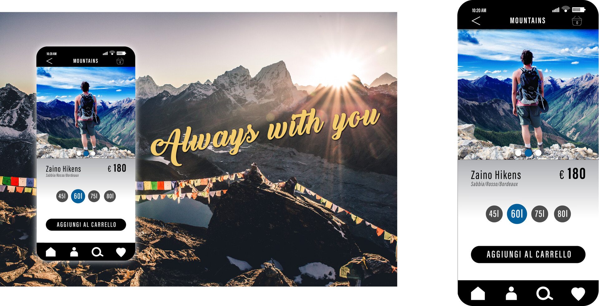 ArtStation - App layout