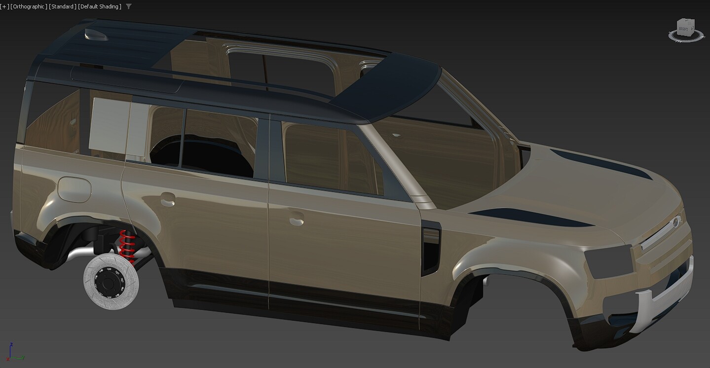 ArtStation - Land Rover Defender 110 2024