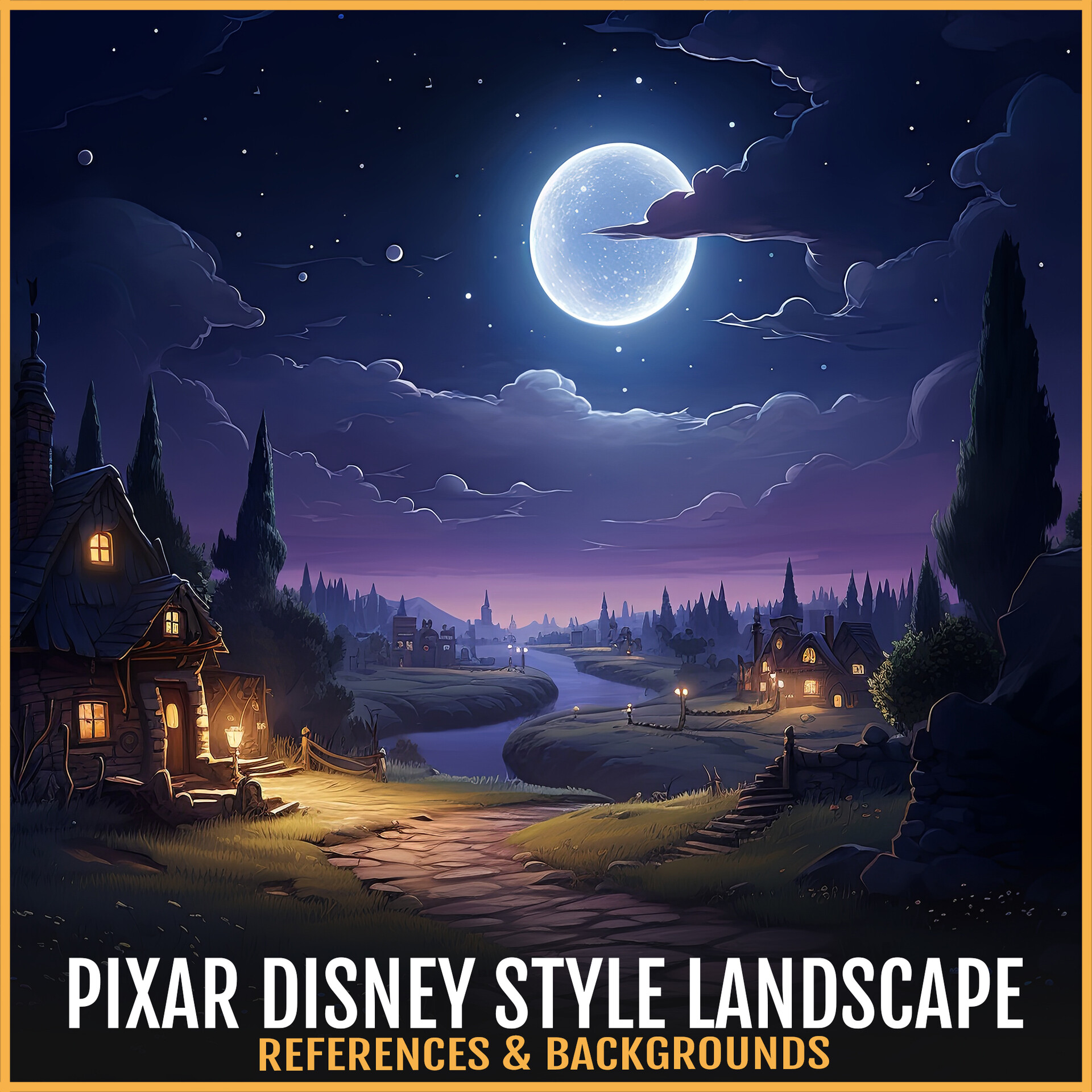 ArtStation - 505 Pixar & Disney Style landscape