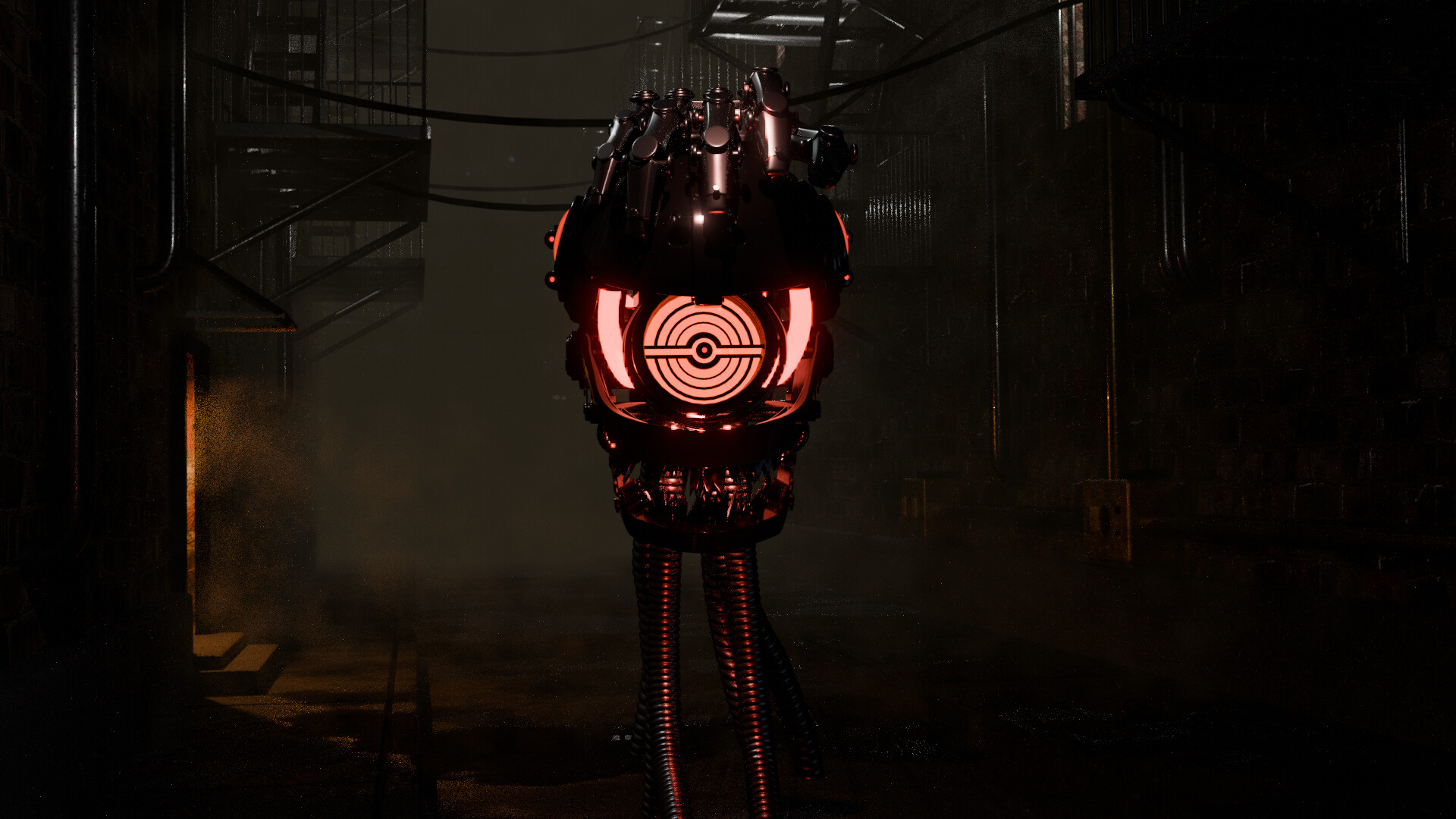 ArtStation - Creepy Robot