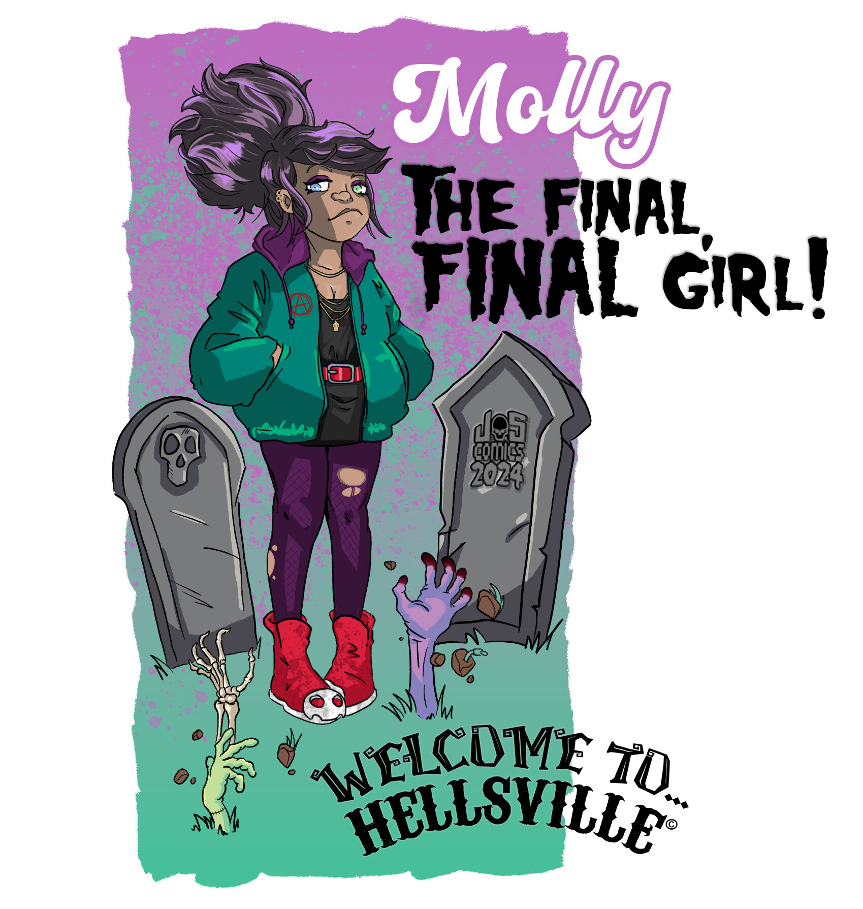 ArtStation - Molly - the final, FINAL girl!