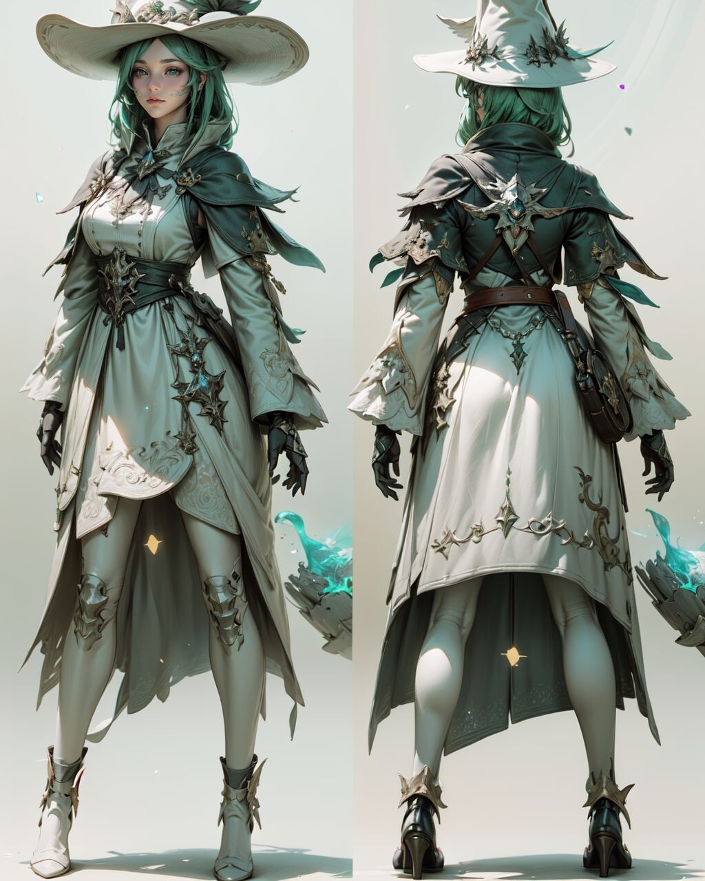 4K Anime Reference Art for Artists and Enthusiasts - 302 White Mage ...