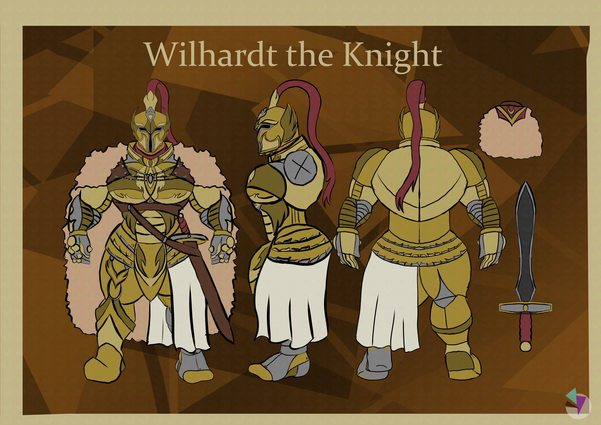 ArtStation - Wilhardt Ref Sheet