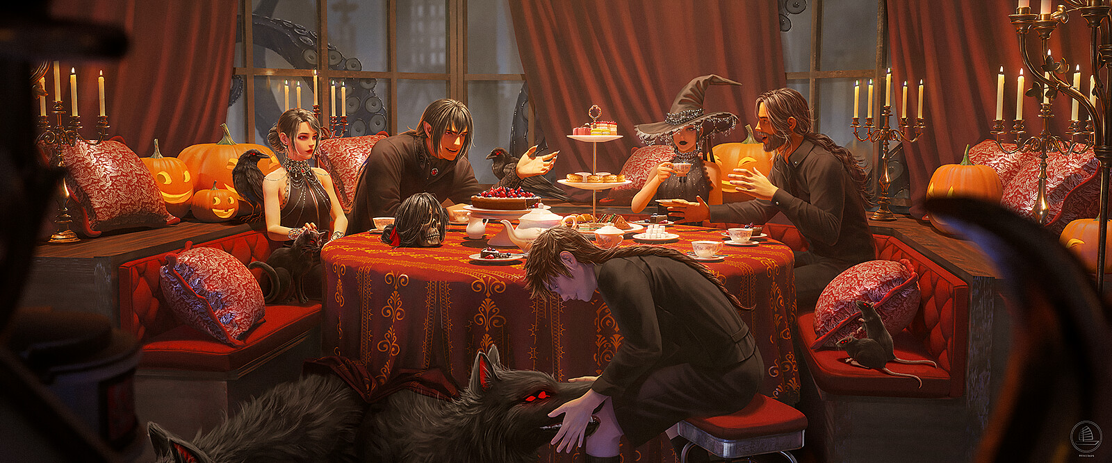 ArtStation - Tea Party