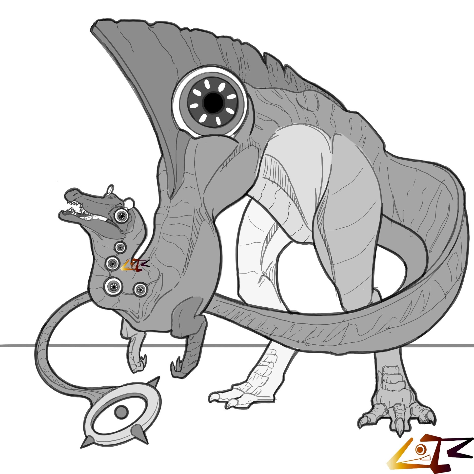 otachi pacific rim coloring pages