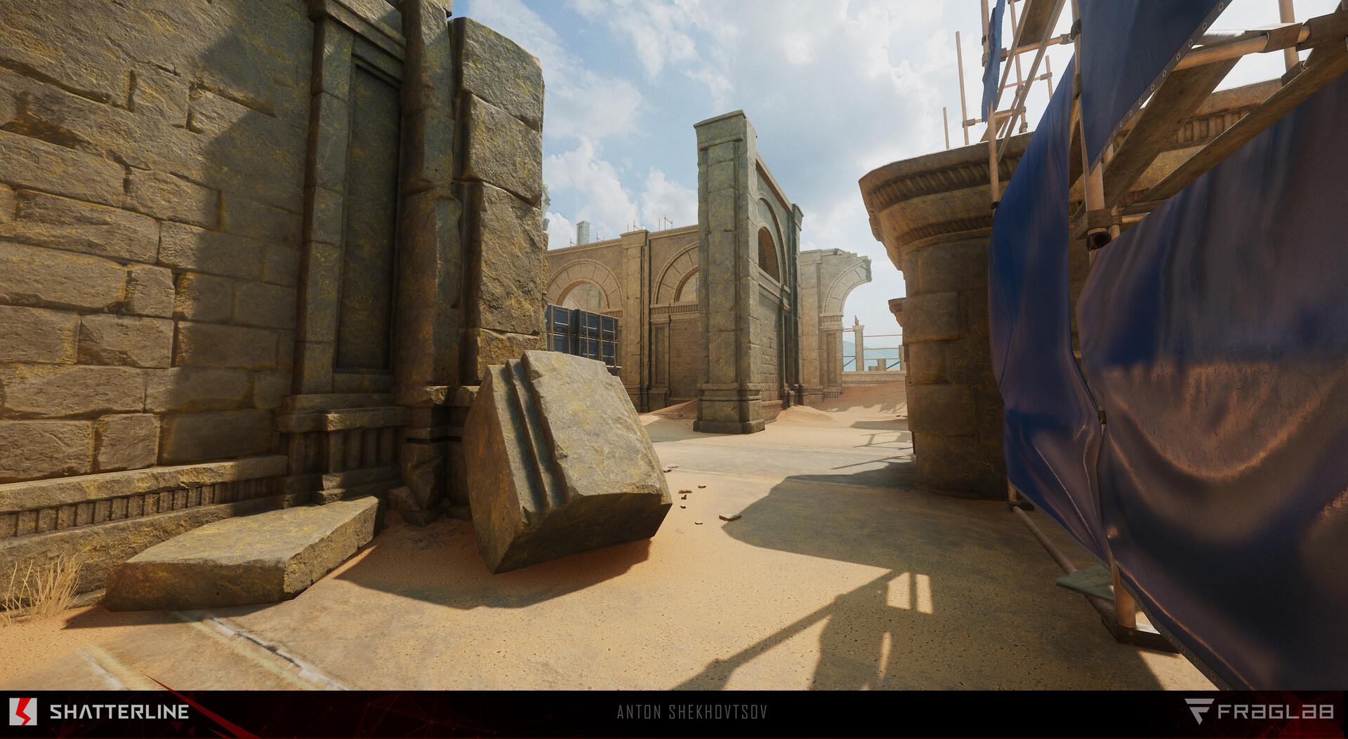 Anton Shekhovtsov - Shatterline - Ruin - PVP Map