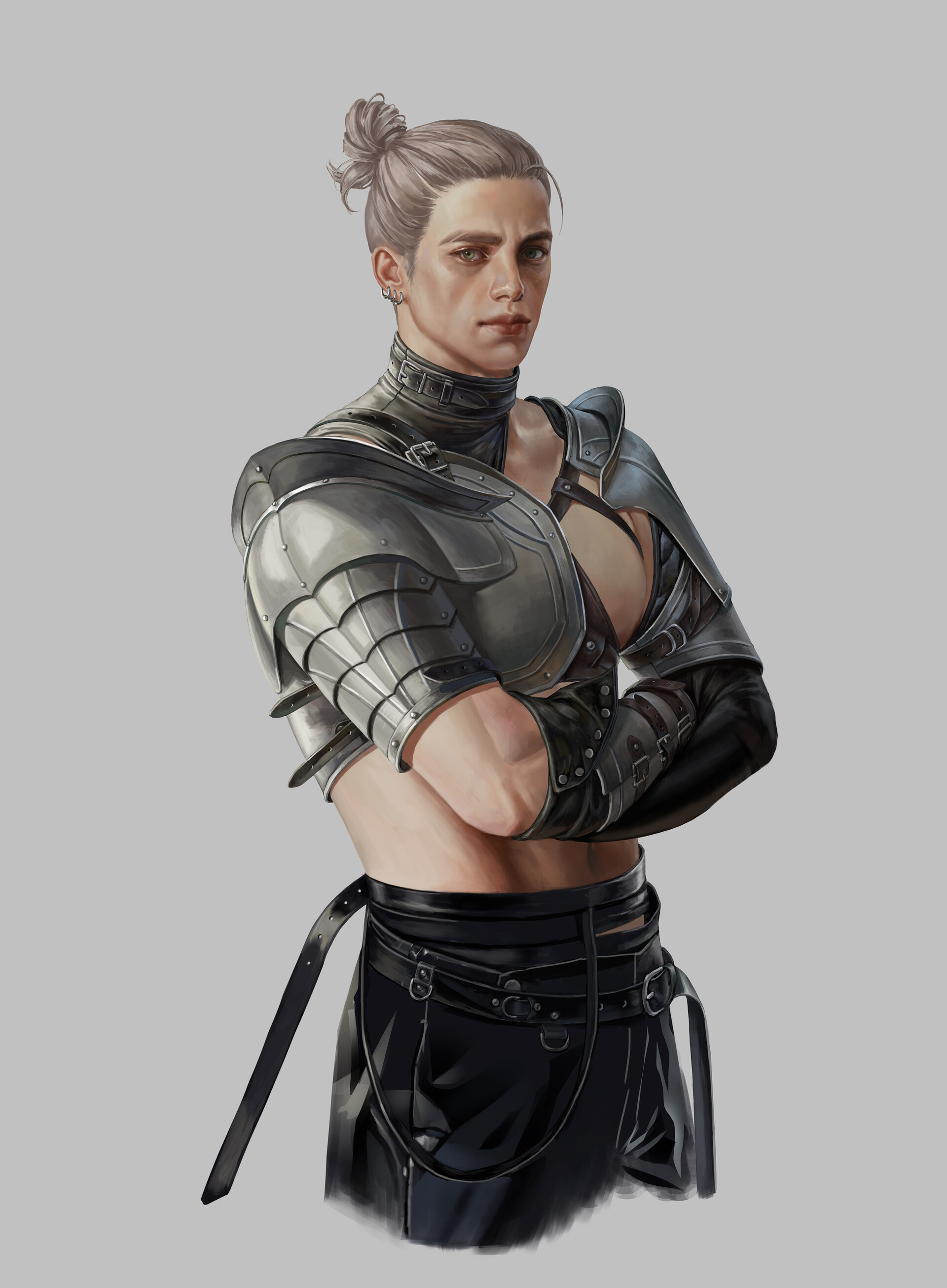 ArtStation - Man in Armor