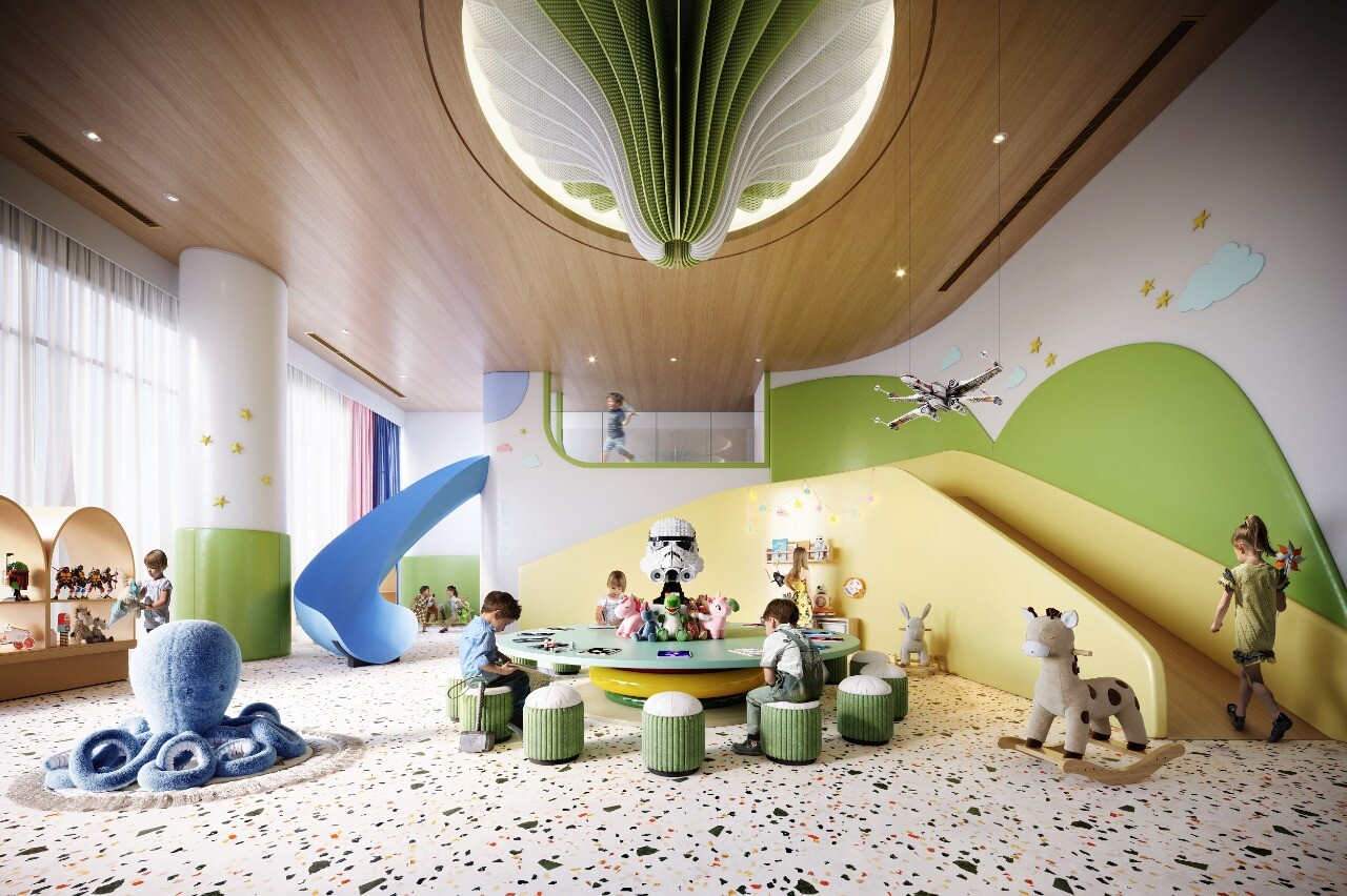 ArtStation - Kindergarten | Tria Tower | Dubai