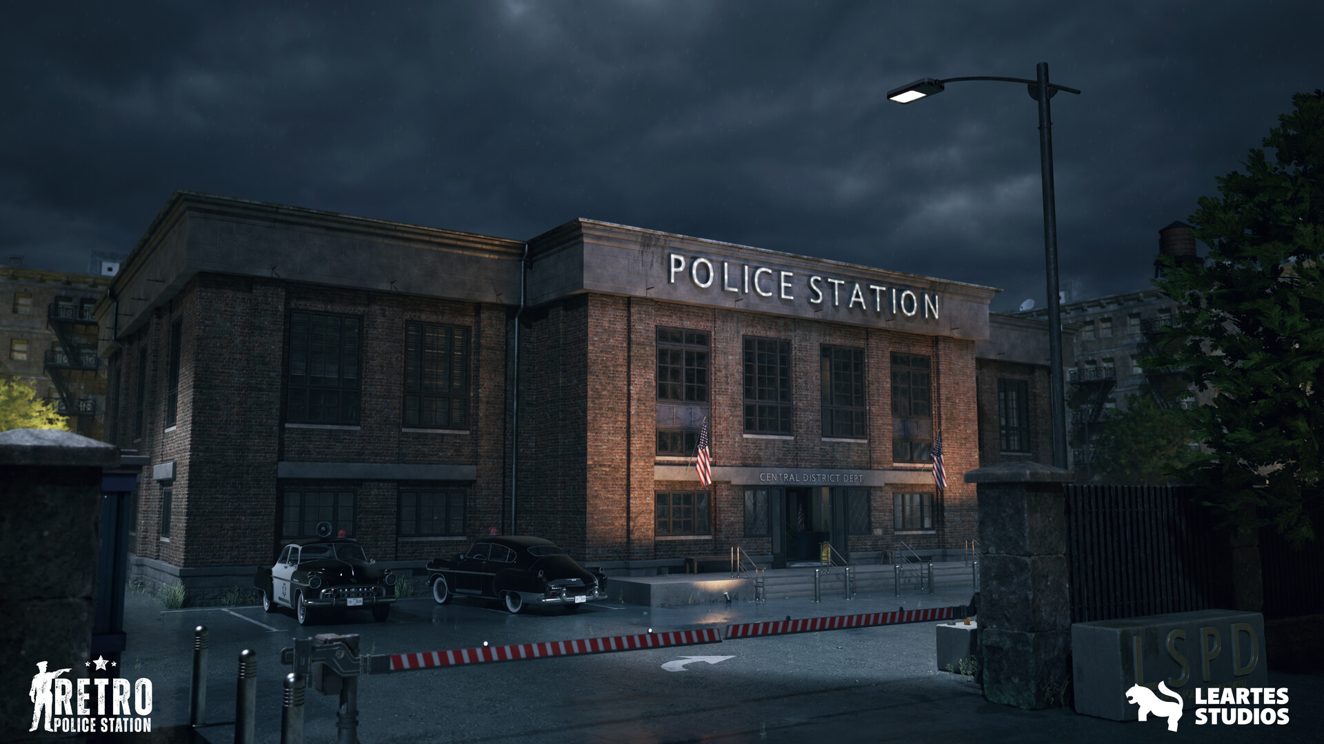 Leartes Studios - Retro Police Station