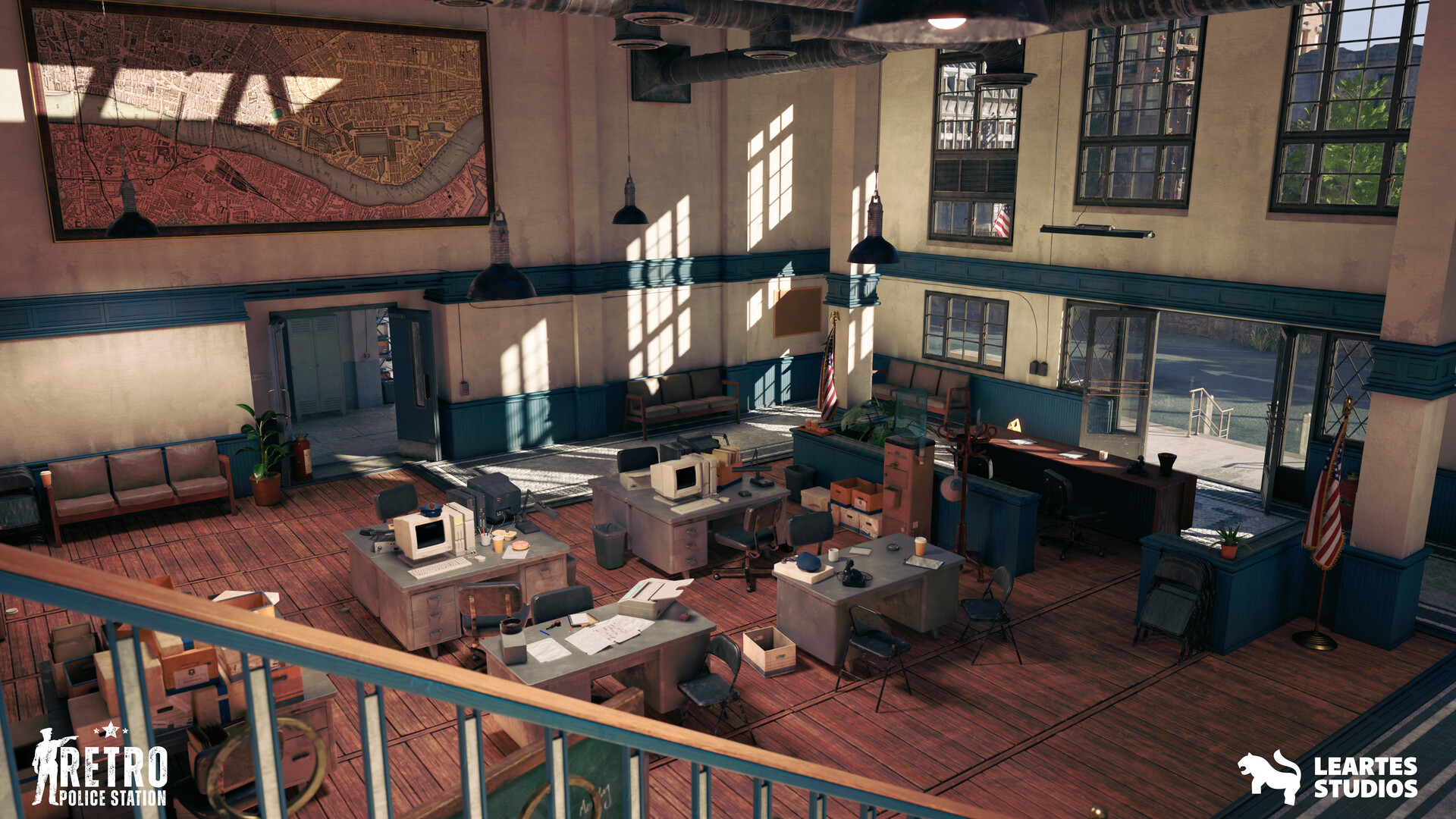 Leartes Studios - Retro Police Station