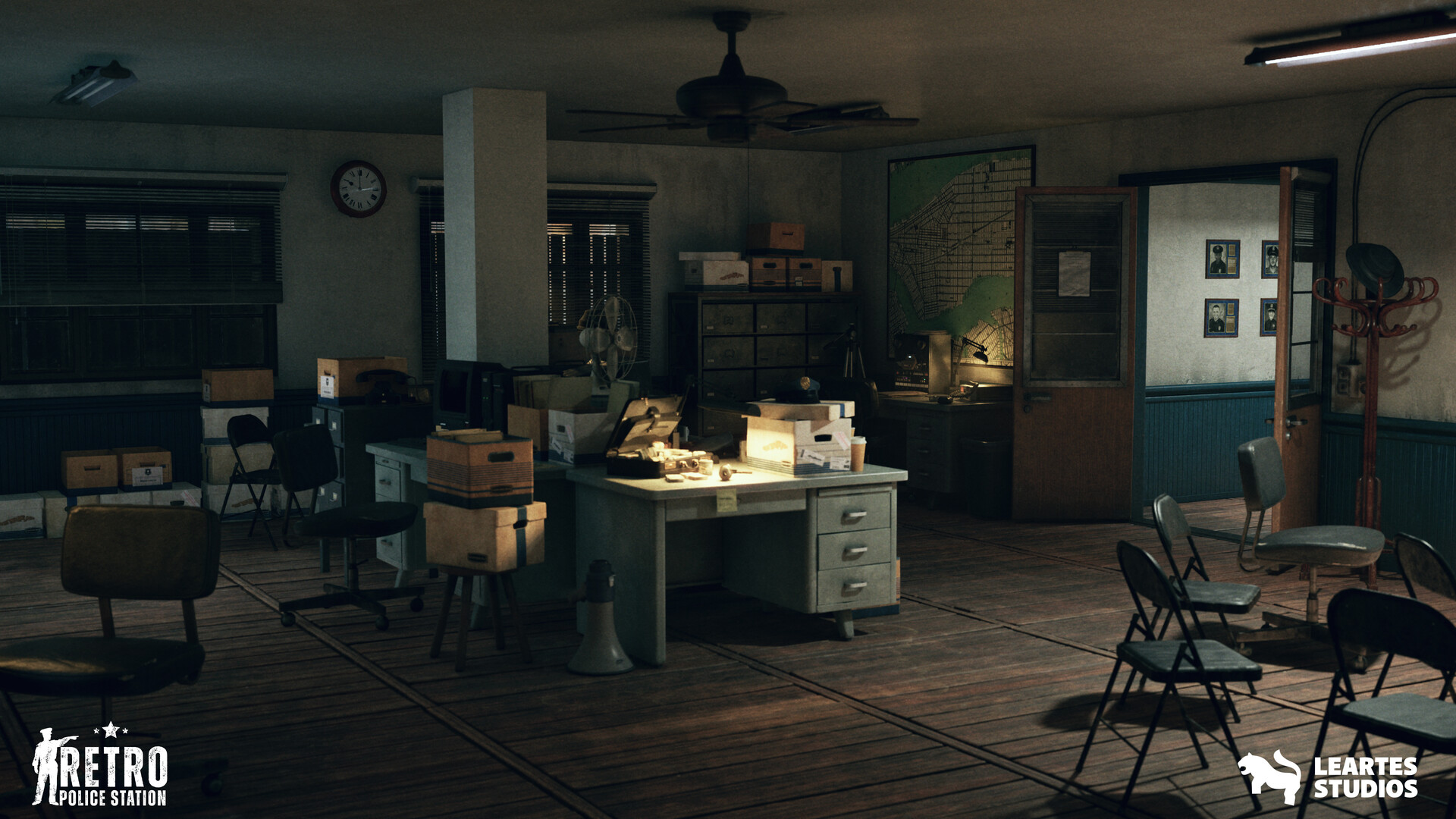Leartes Studios - Retro Police Station