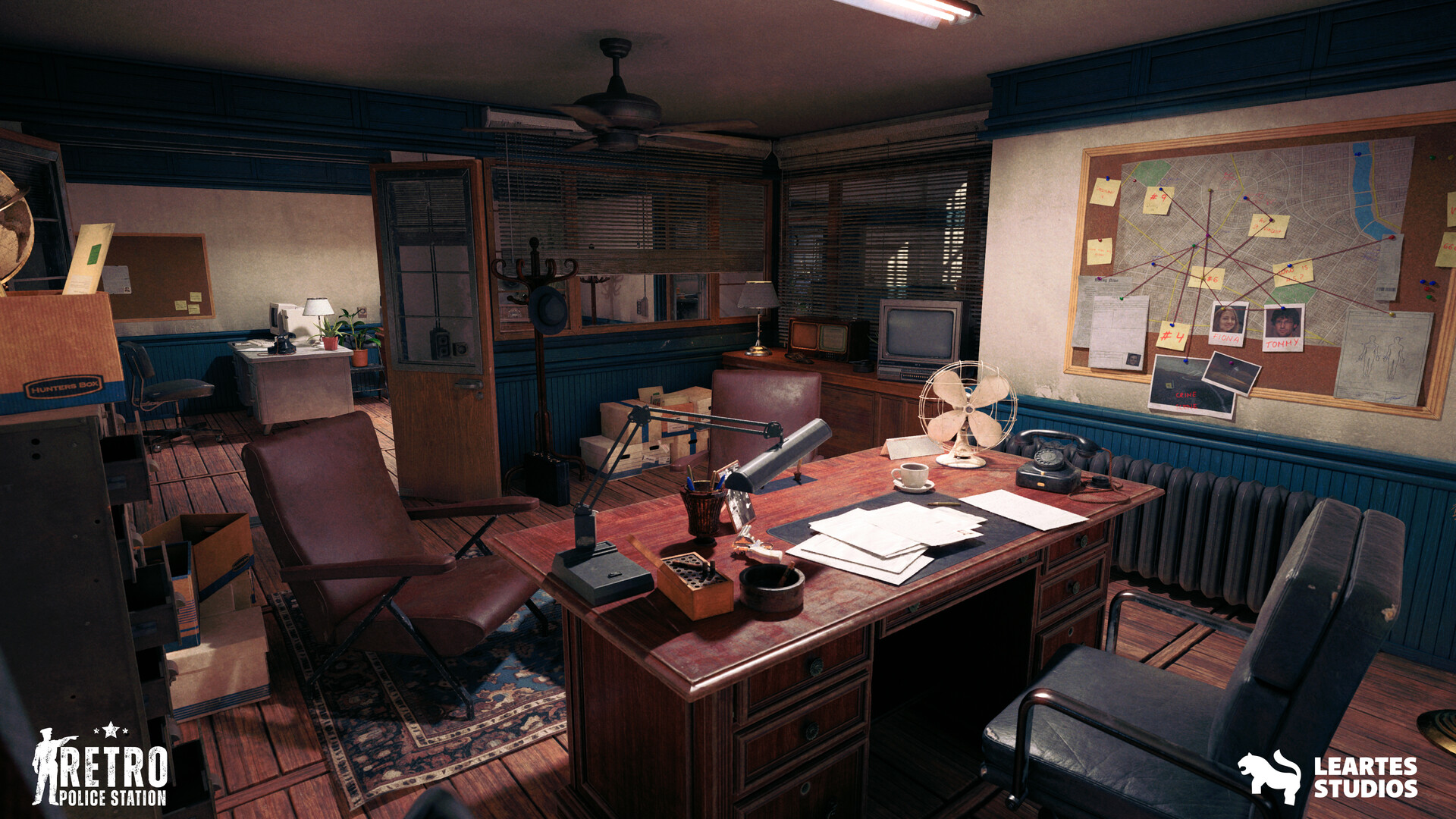 Leartes Studios - Retro Police Station