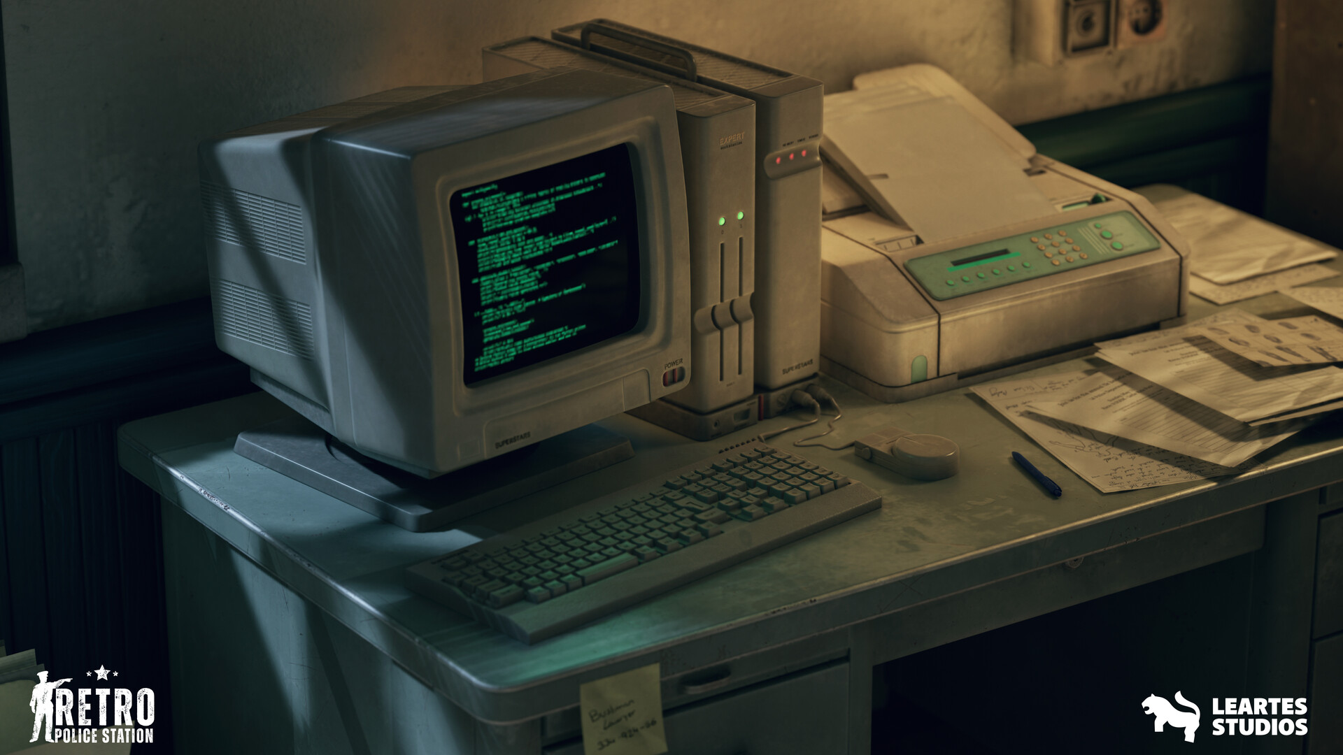 Leartes Studios - Retro Police Station