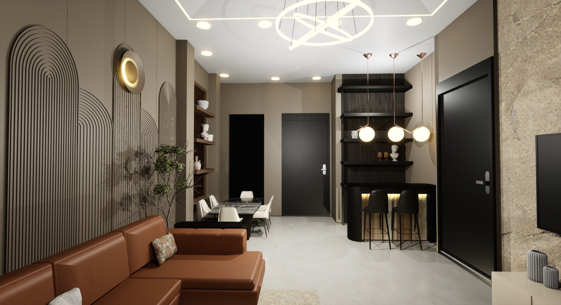 ArtStation - 3D Interior Visualization