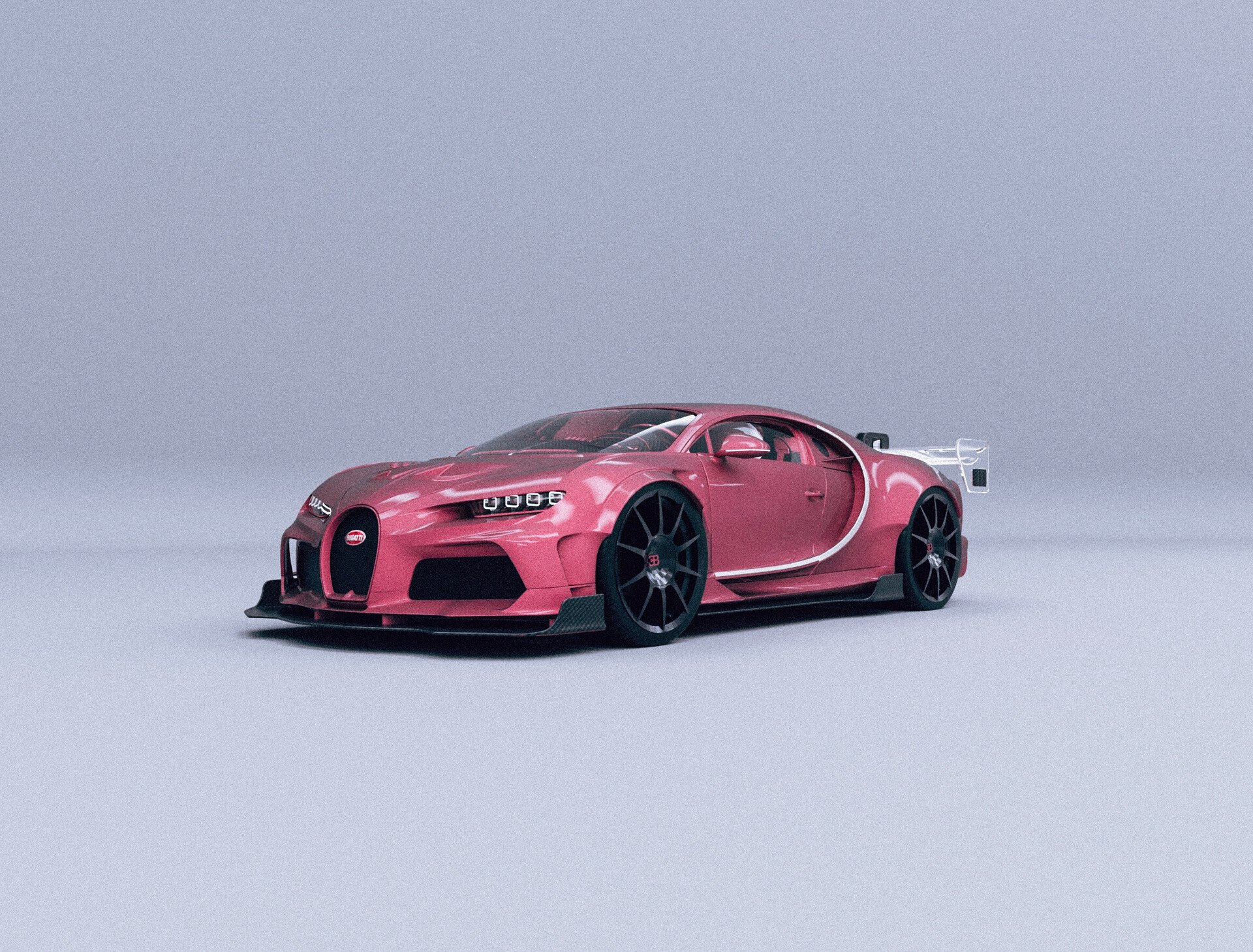 ArtStation - Bugatti Chiron widebody 3D model