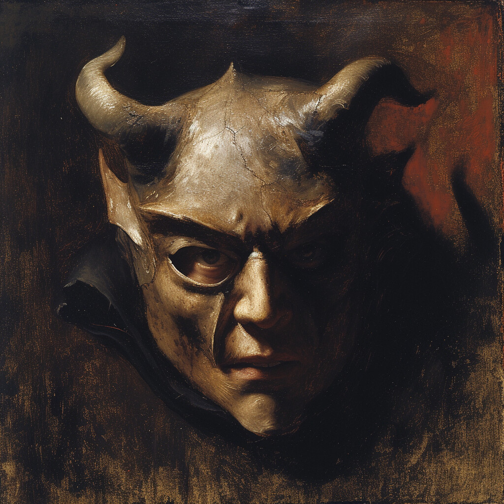 ArtStation - The Demon Mask