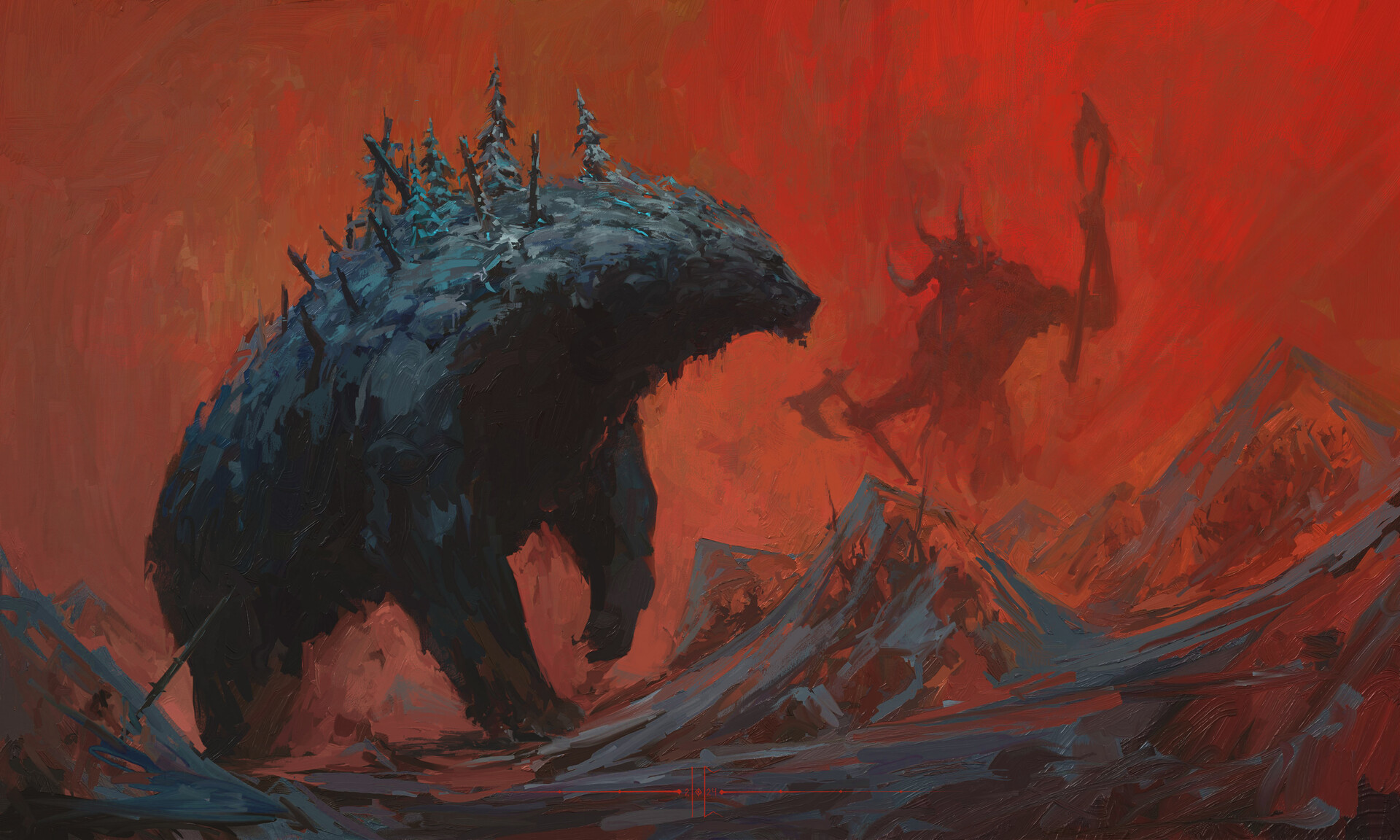ArtStation - Spirit of winter