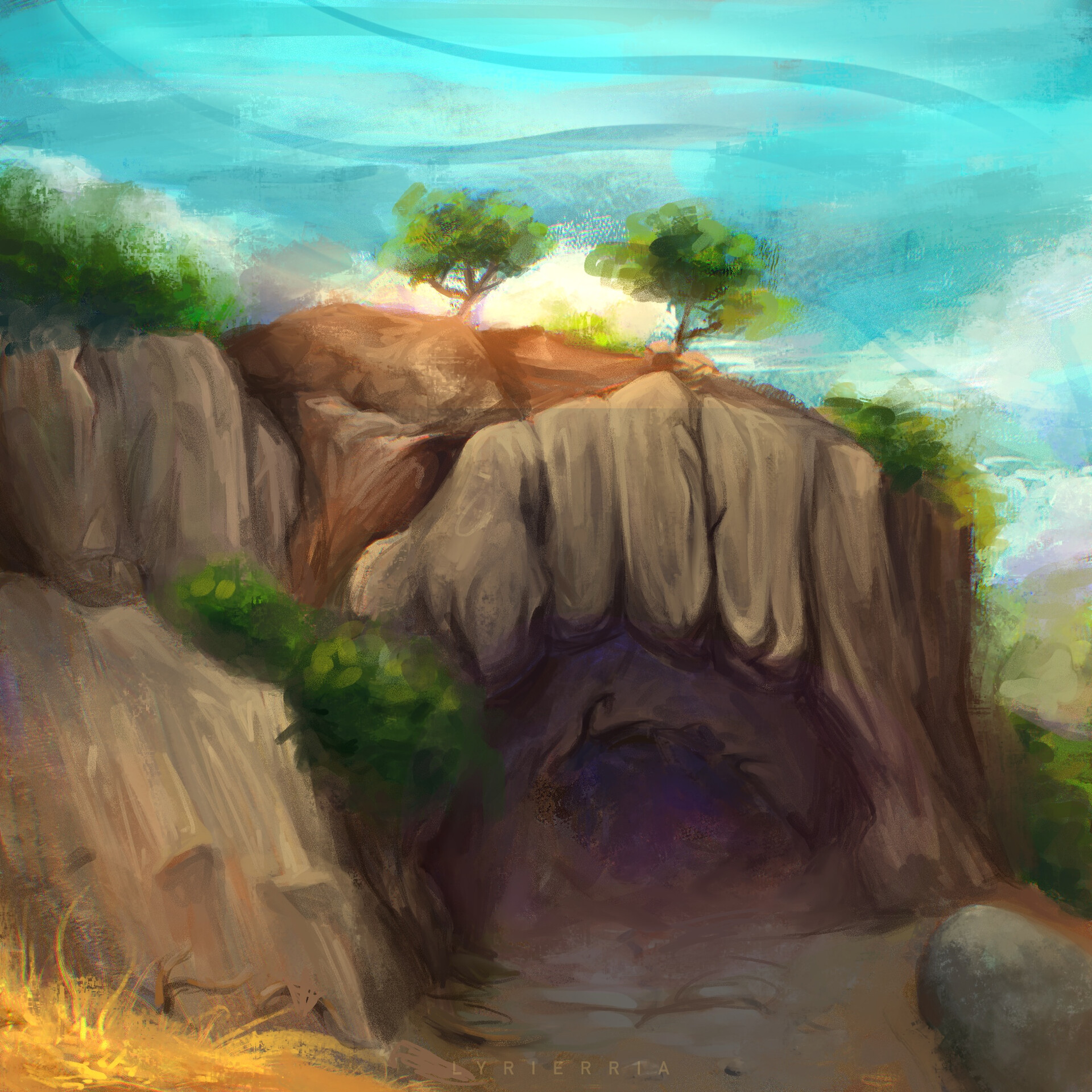 ArtStation - Cave Art | Study