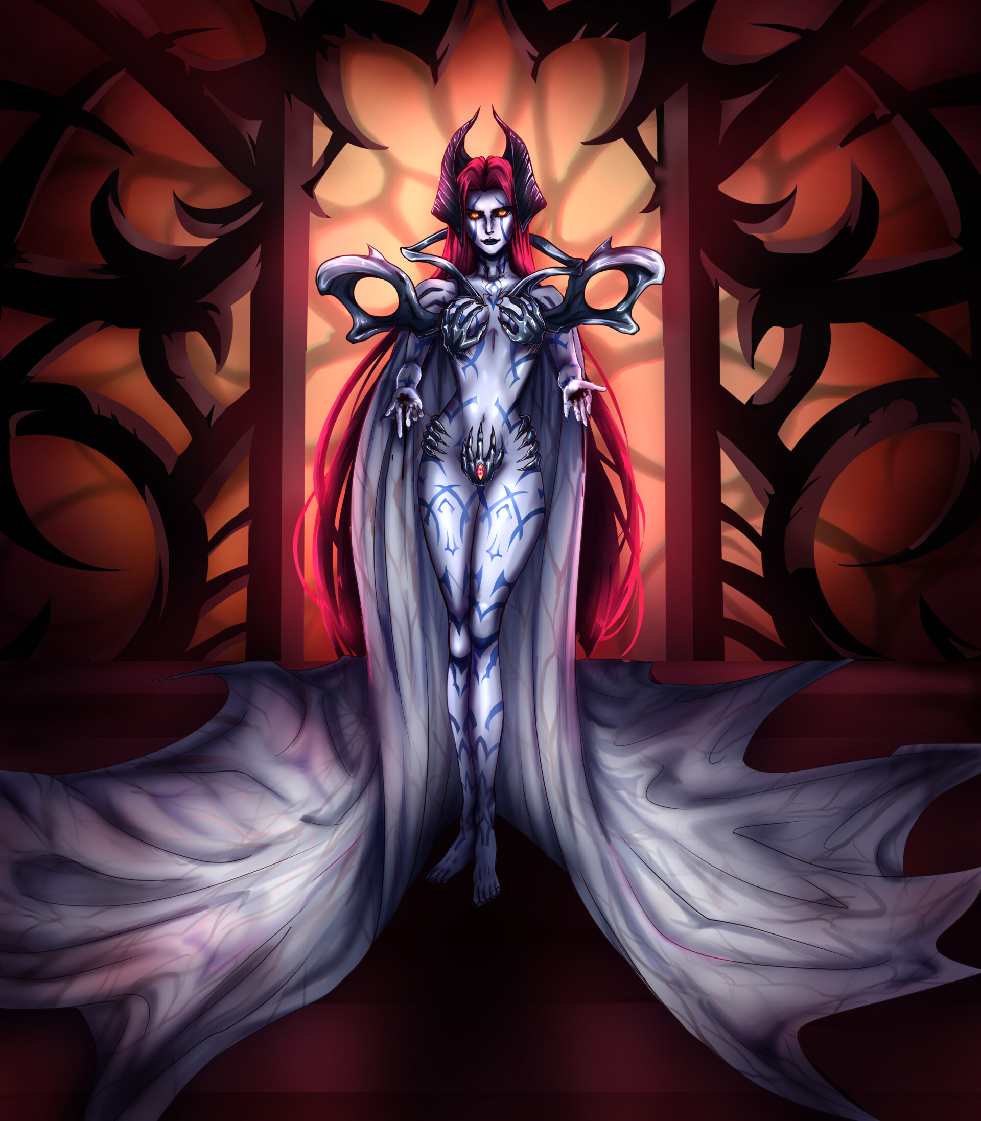 ArtStation - Priscilla (OC) Asmodeus Counterpart