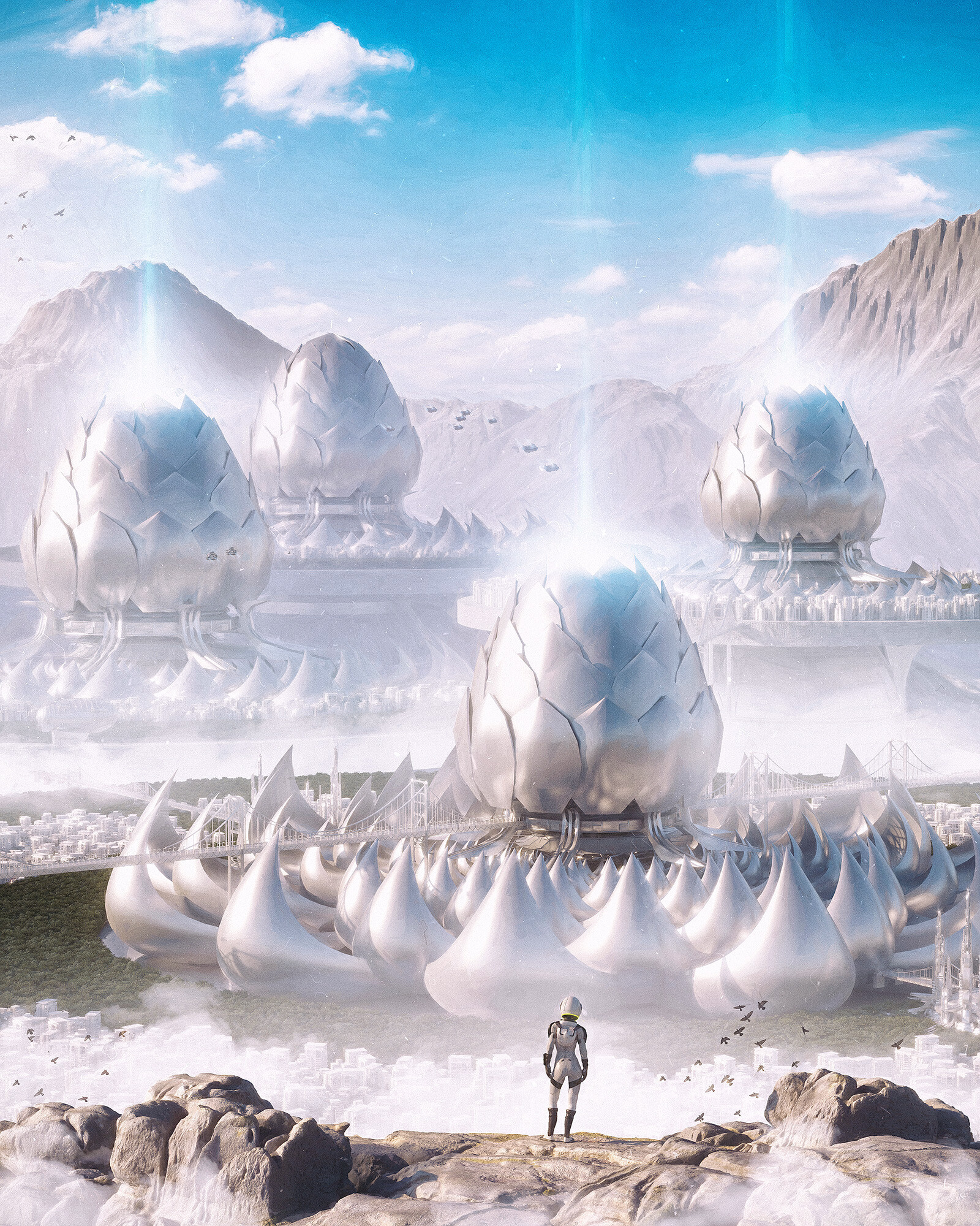 ArtStation - kinetic cities